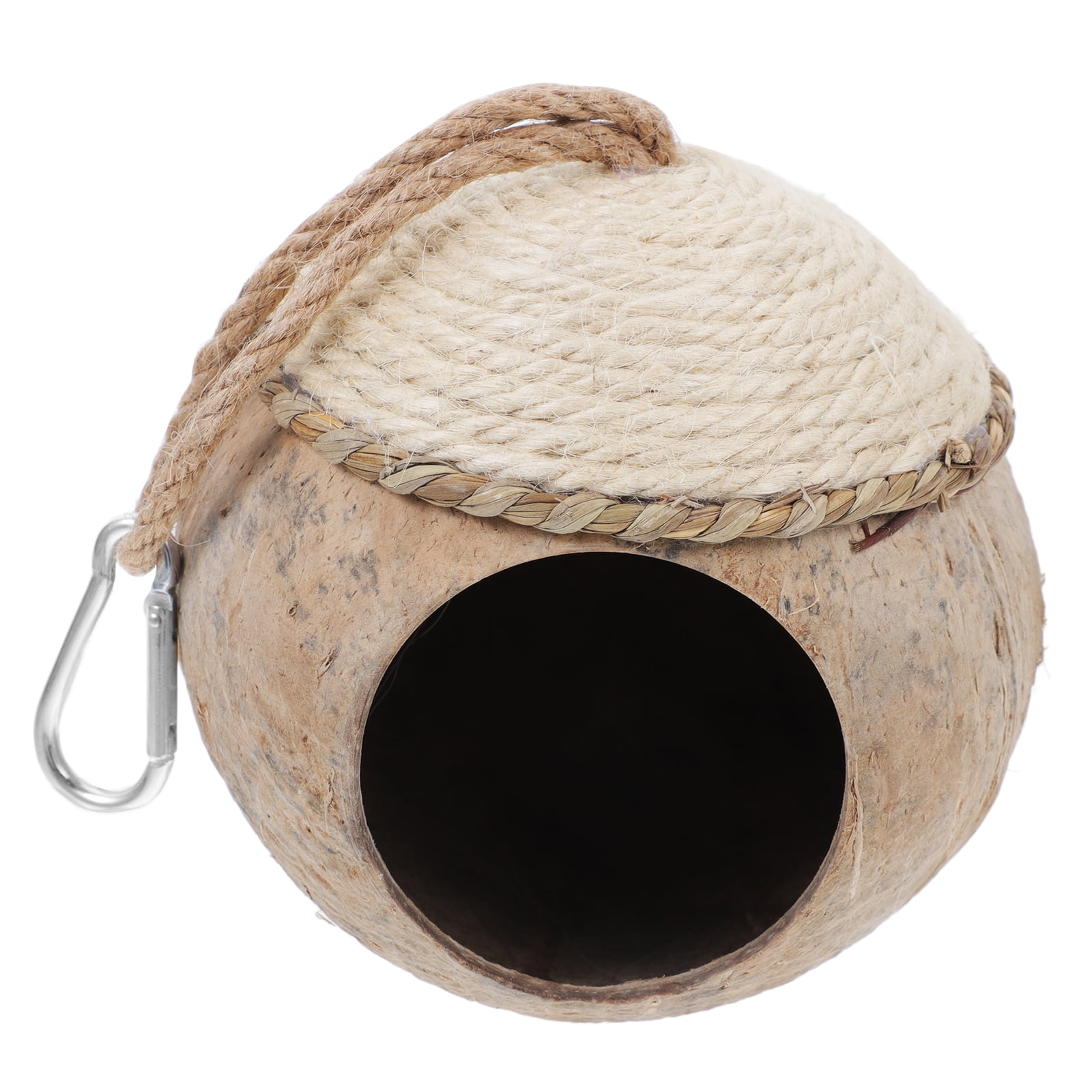 Masteelf 1Pack 11.79x4.72x4.72in Coconut Shell Nest for Birds and Small ...