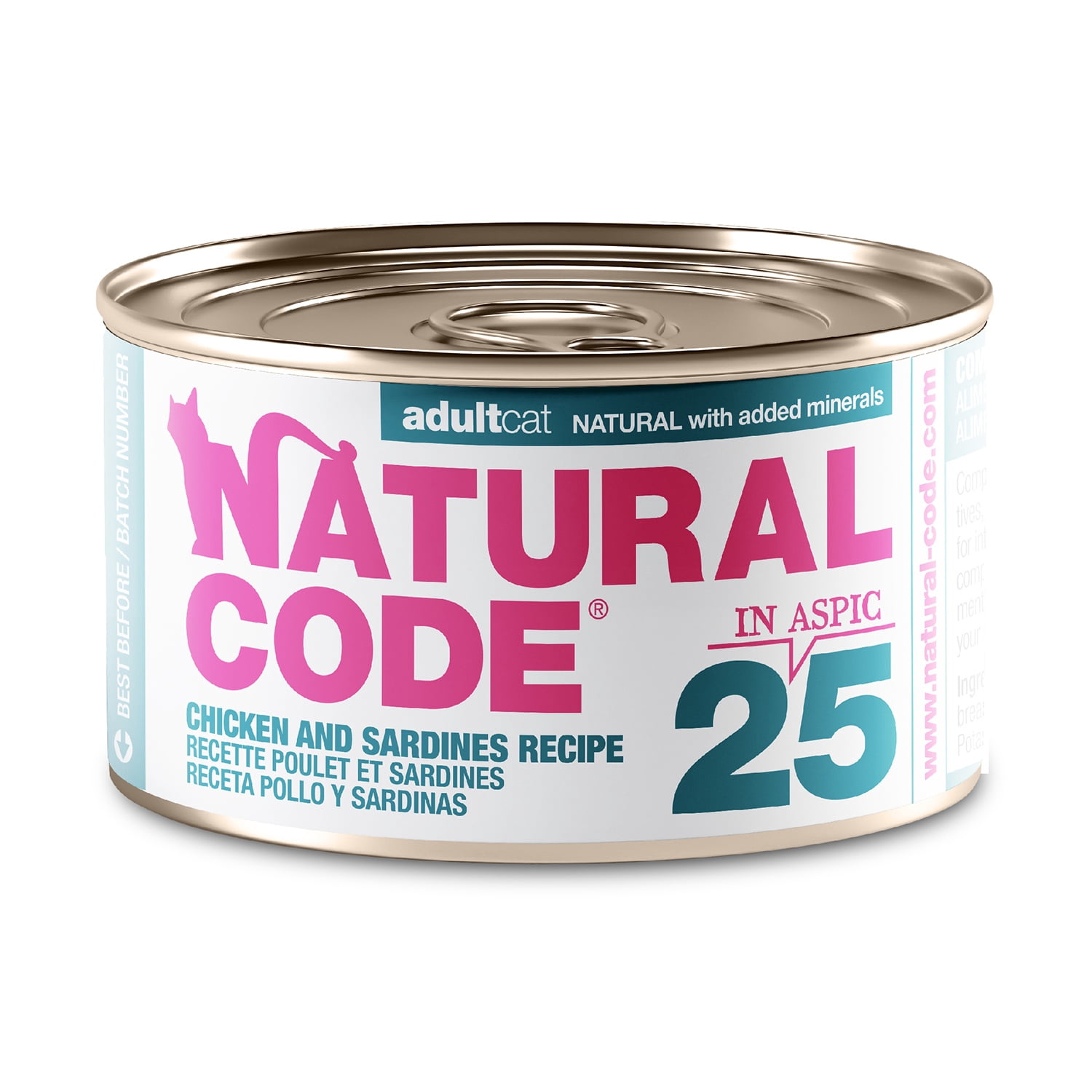 Natural Code - Wet Cat Food, Limited Ingredient Cat Food, High-Protein ...