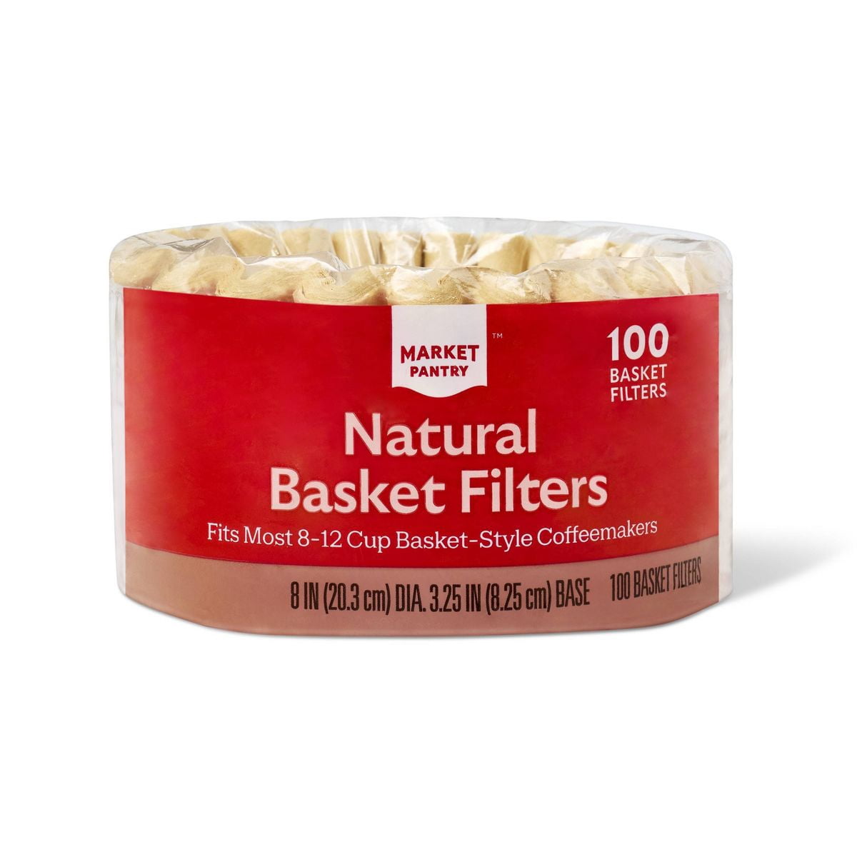 Natural Coffee Filters - 100ct - Walmart.com