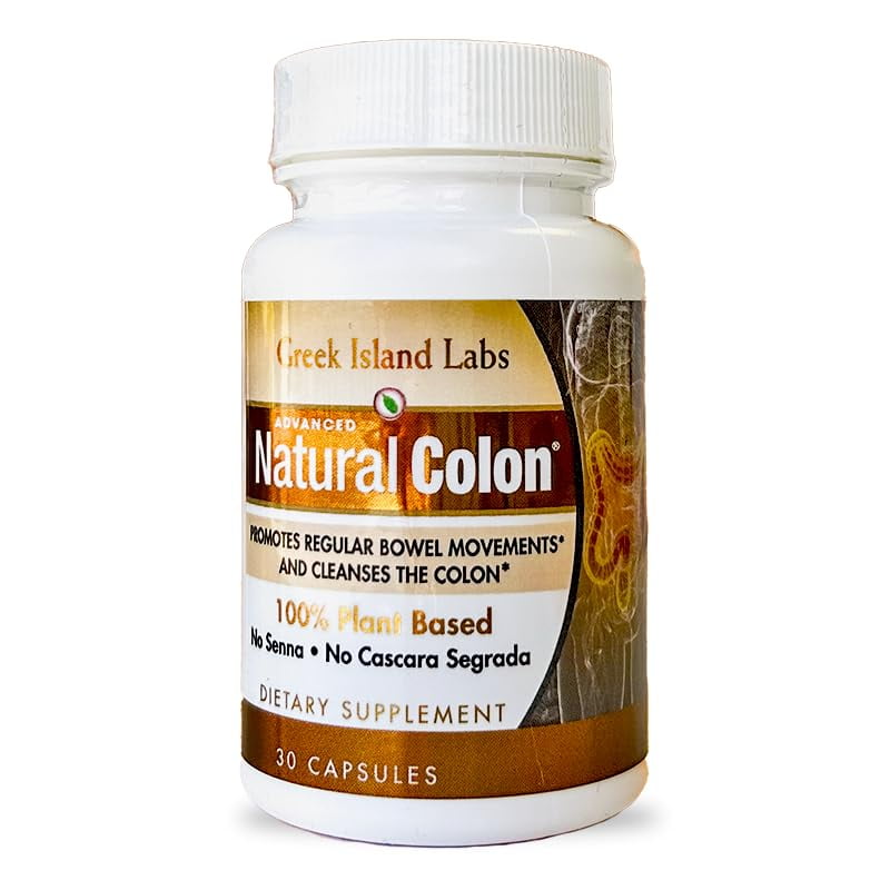 Natural Colon Cleanse Supplements (30 Capsules) – at Home Colon Detox ...