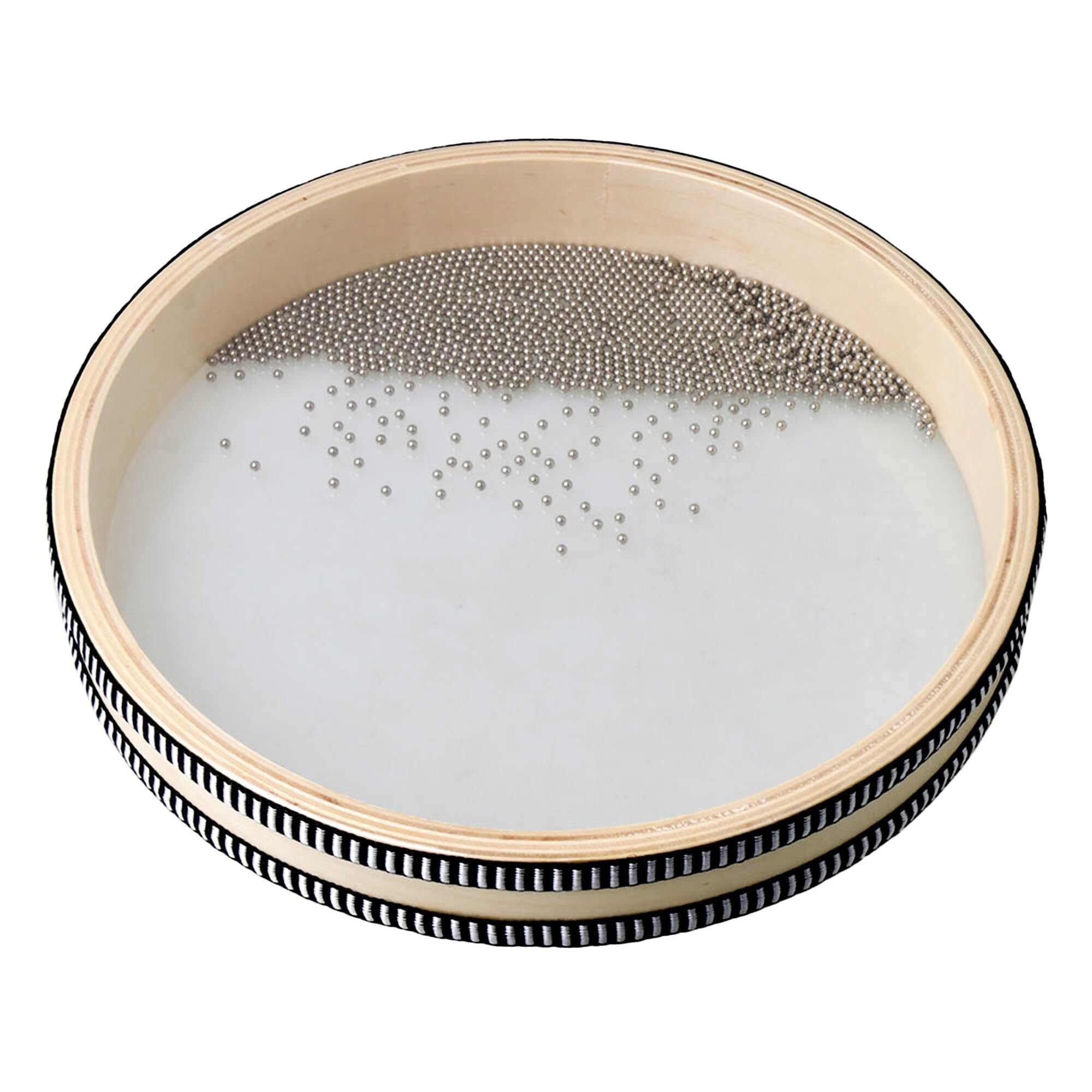 Natural Color 10" Wave Bead Ocean Drum Musical Instrument Percussion ...