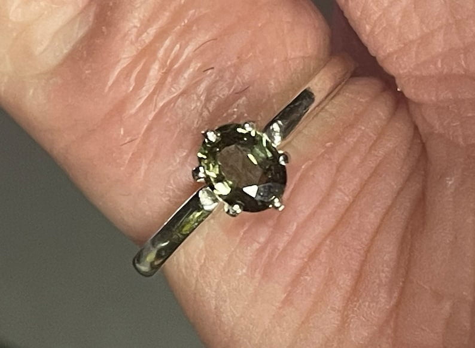 Natural Color Changing Alexandrite Gemstone Handmade Ring Sterling ...