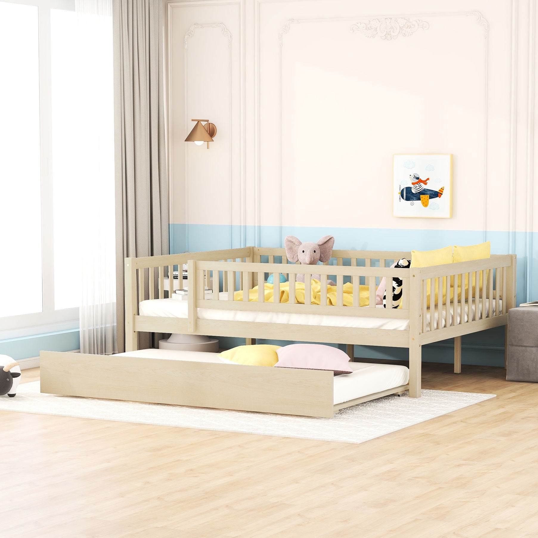 Natural Color Scheme - Simple Assembly - Newly Decorated Room - Quick ...