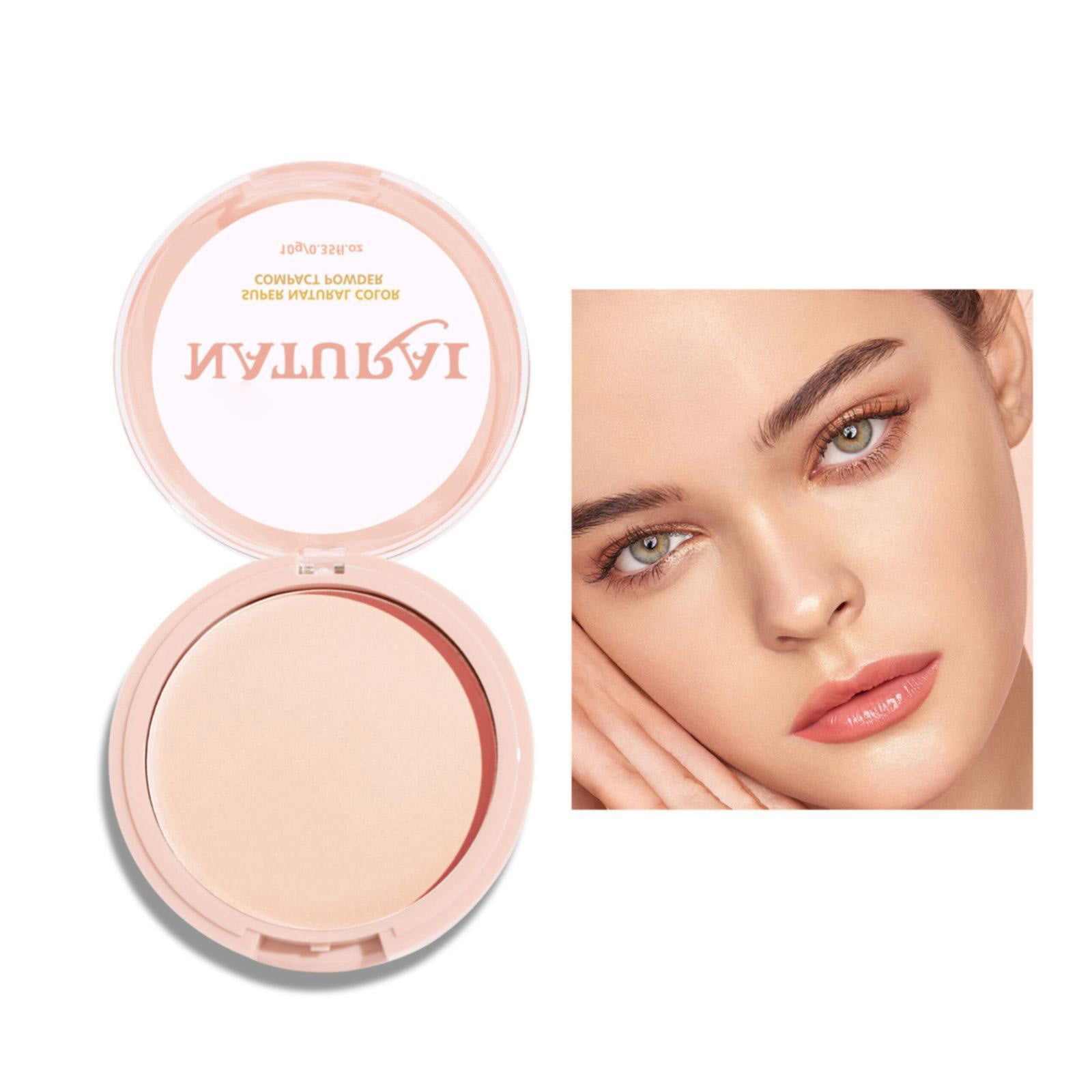 Natural Compact Powder 0 Ideal For Light Skin Tone Finish And Fixed ...