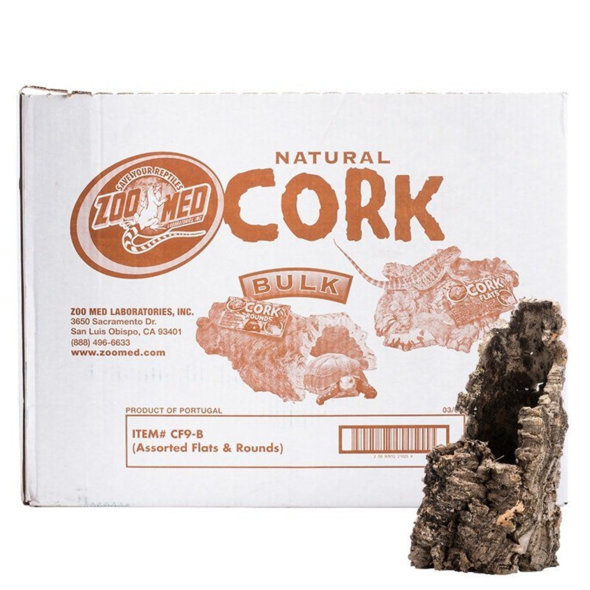 Natural Cork Bark Hides for Reptiles, Amphibians, and Arachnids ...