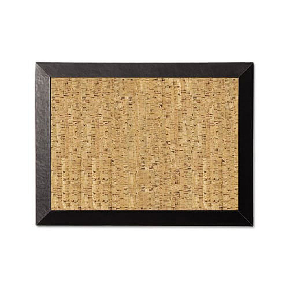 MasterVision Cork Bulletin Board, 24x18, Cork Surface, Black Wood Frame ...