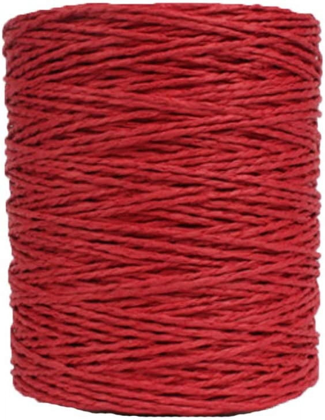 Natural Cotton Raffia Yarn Red Sun Hat, Beach Bag, Rayon Crochet Straw ...