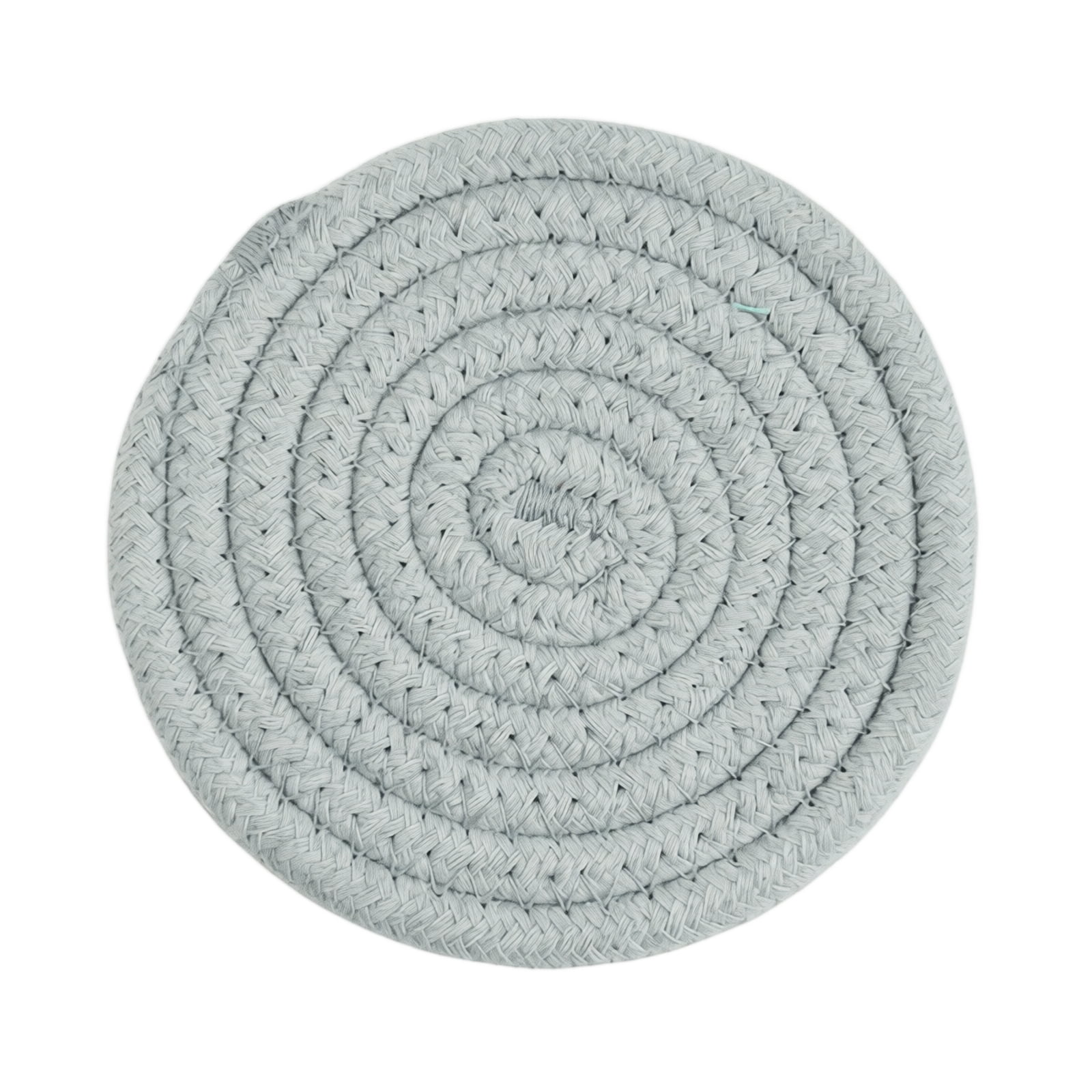 Natural Cotton Rope Coaster 4.33in – Braided Heat-Resistant Table Mat ...