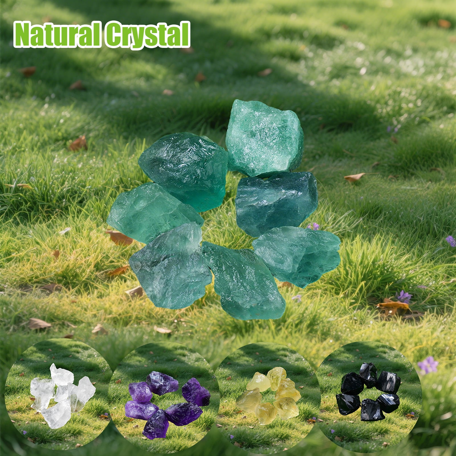 Natural Crystal Aroma Diffuser Stones - Healing Crystals for Home ...