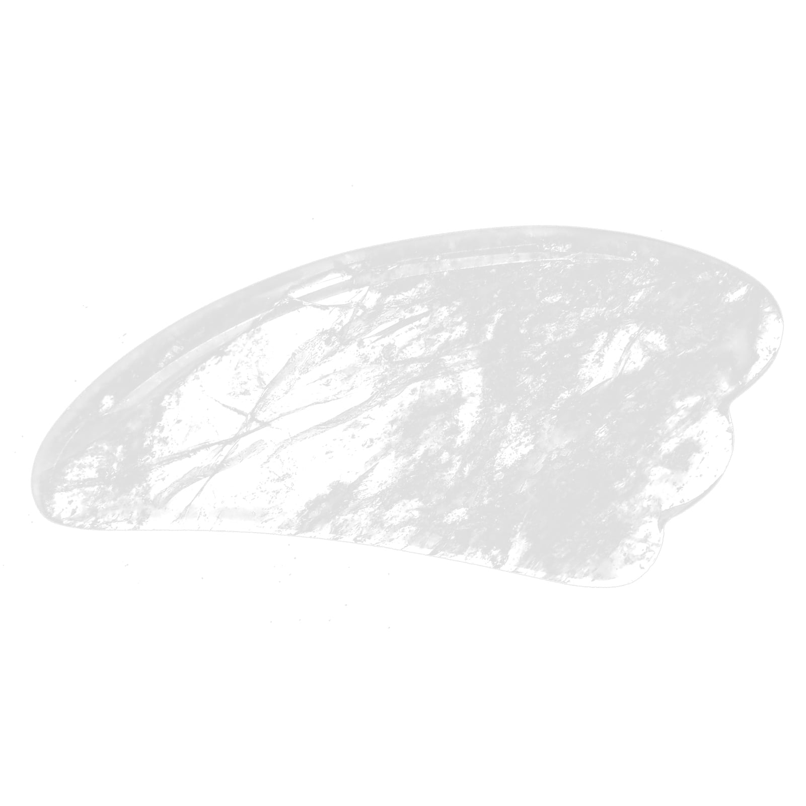 Natural Crystal Gua Sha Board Acupuncture Stone Gua Sha Scraping ...