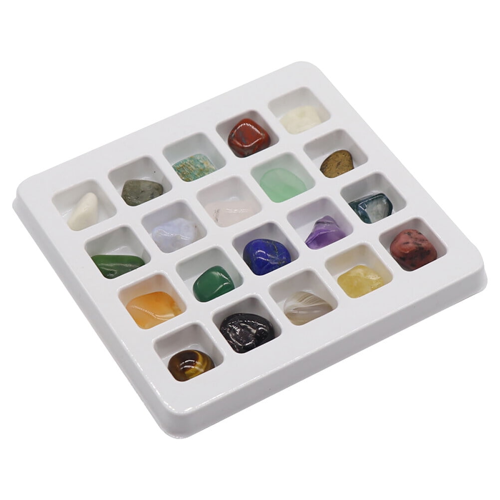 Natural Crystal Stone Collection Mineral Specimens Teaching Sample Kids ...