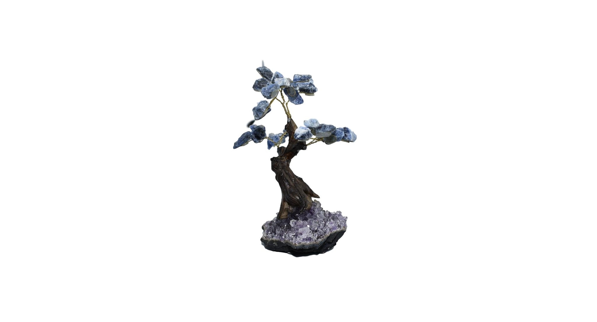 Natural Crystal Tree Decor, Desk Decor with Multicolored Mixed Stones ...