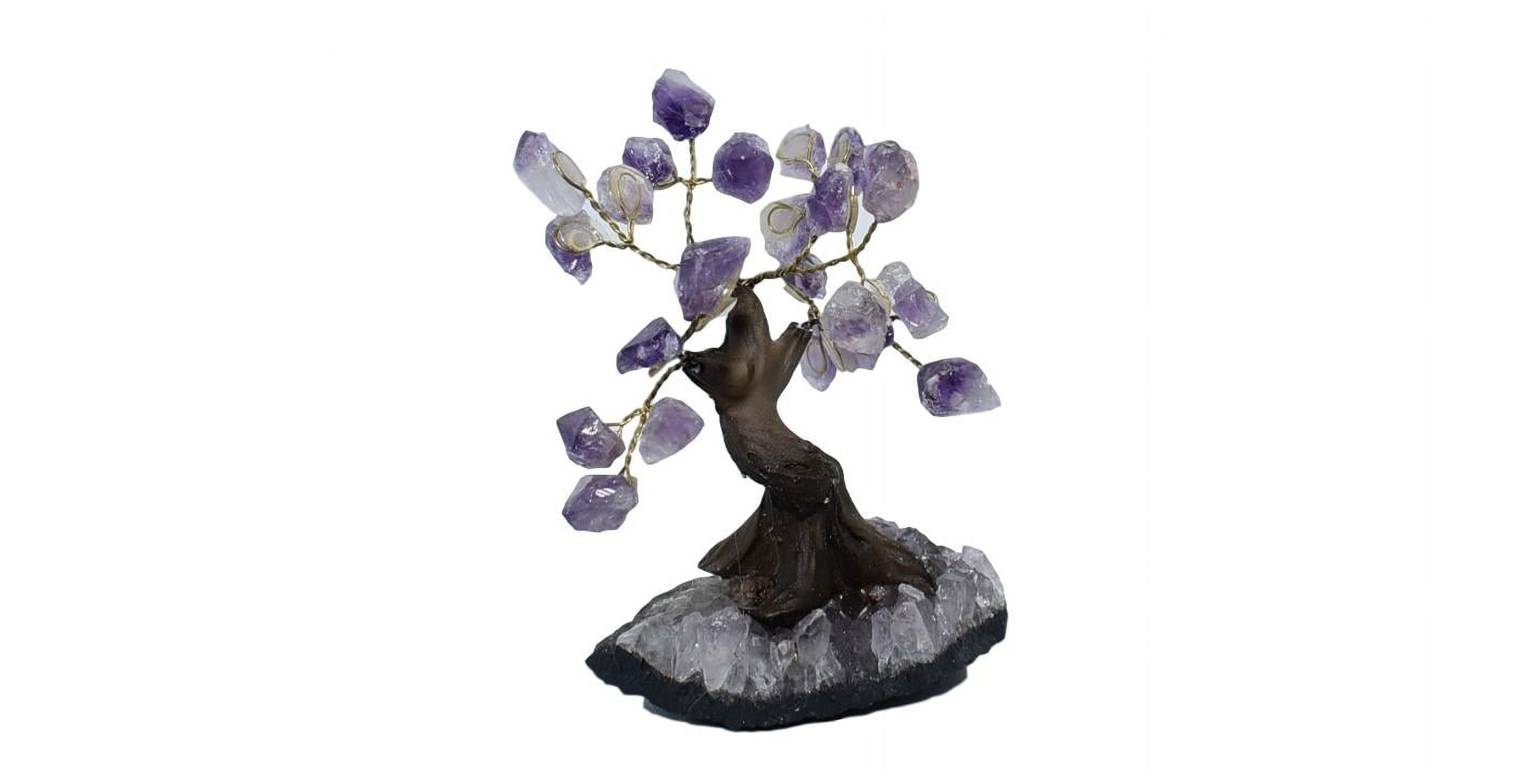 Natural Crystal Tree Decor, Desk Decor with Multicolored Mixed Stones ...