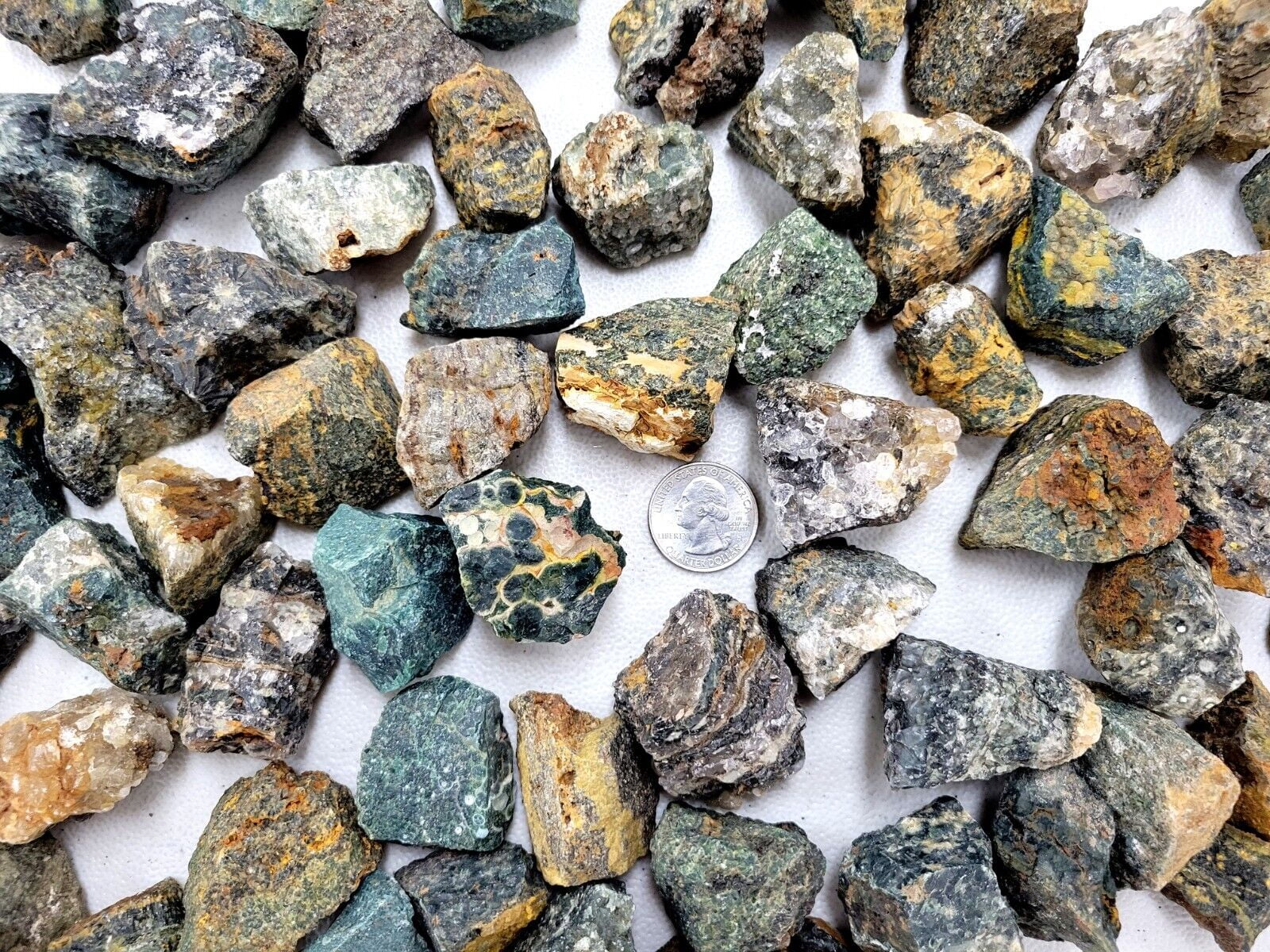 Natural Crystals & Stones Raw Rough Bulk Wide Variety Healing Gemstones ...