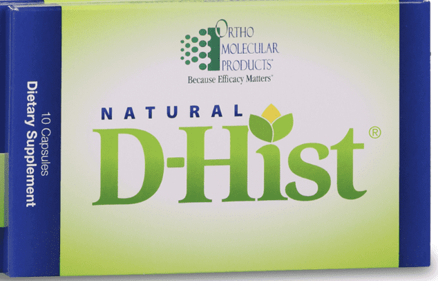 Natural D-Hist Blister Pack (10 capsules/pack) by Ortho Molecular ...