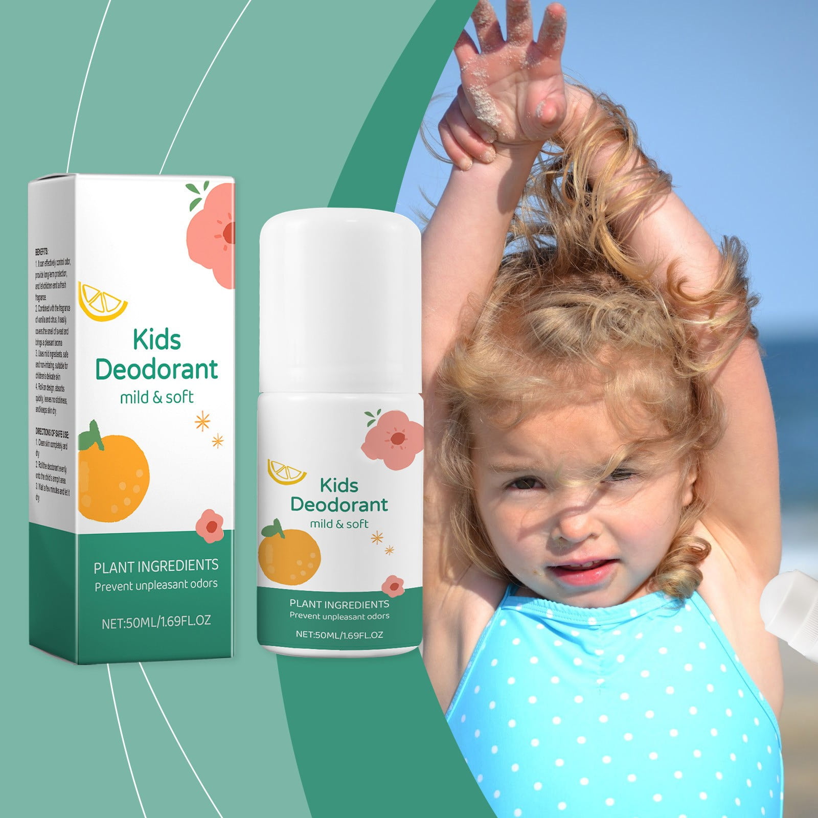 Customer reviews for Natural Deodorant for Kids,Preteens,Teens,Safe ...
