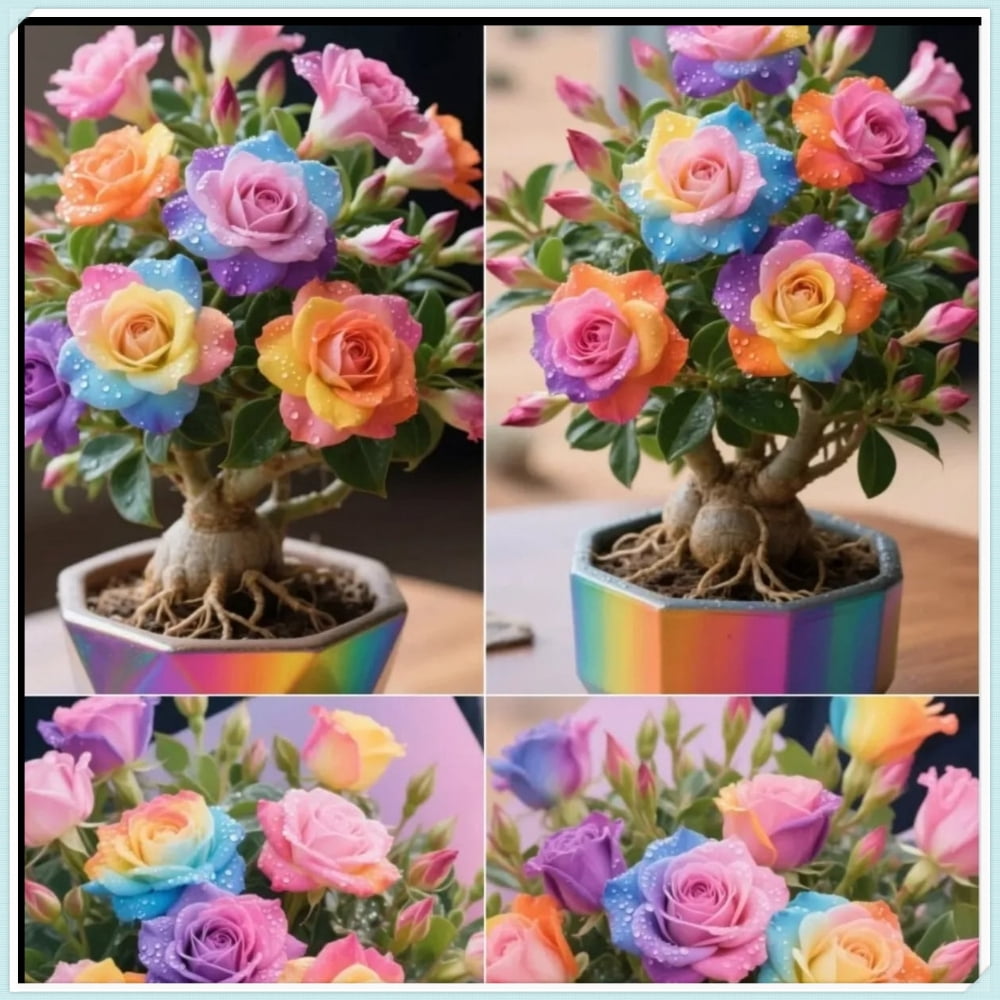Natural Desert Rose — Non-GMO — Easy to cultivate— For Home Landscape ...