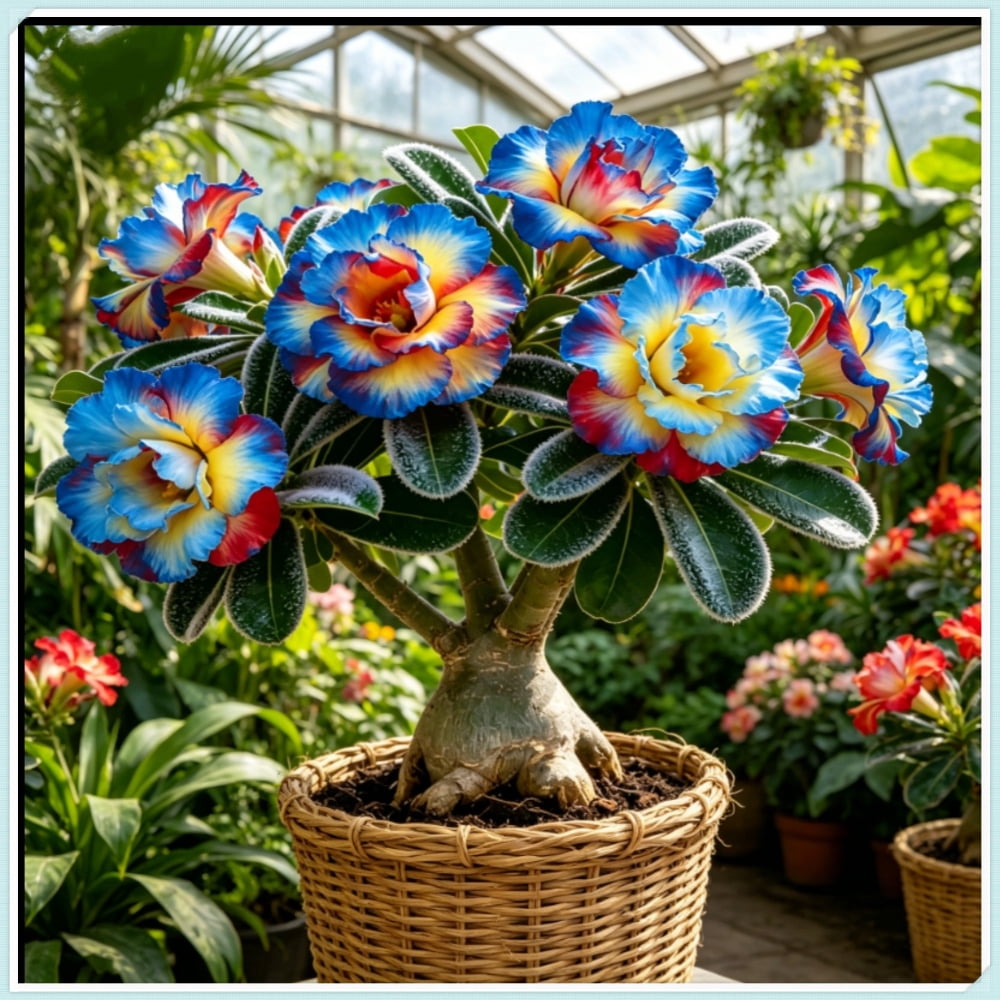 Natural Desert Rose — Non-GMO — Easy to cultivate— For Home Landscape ...