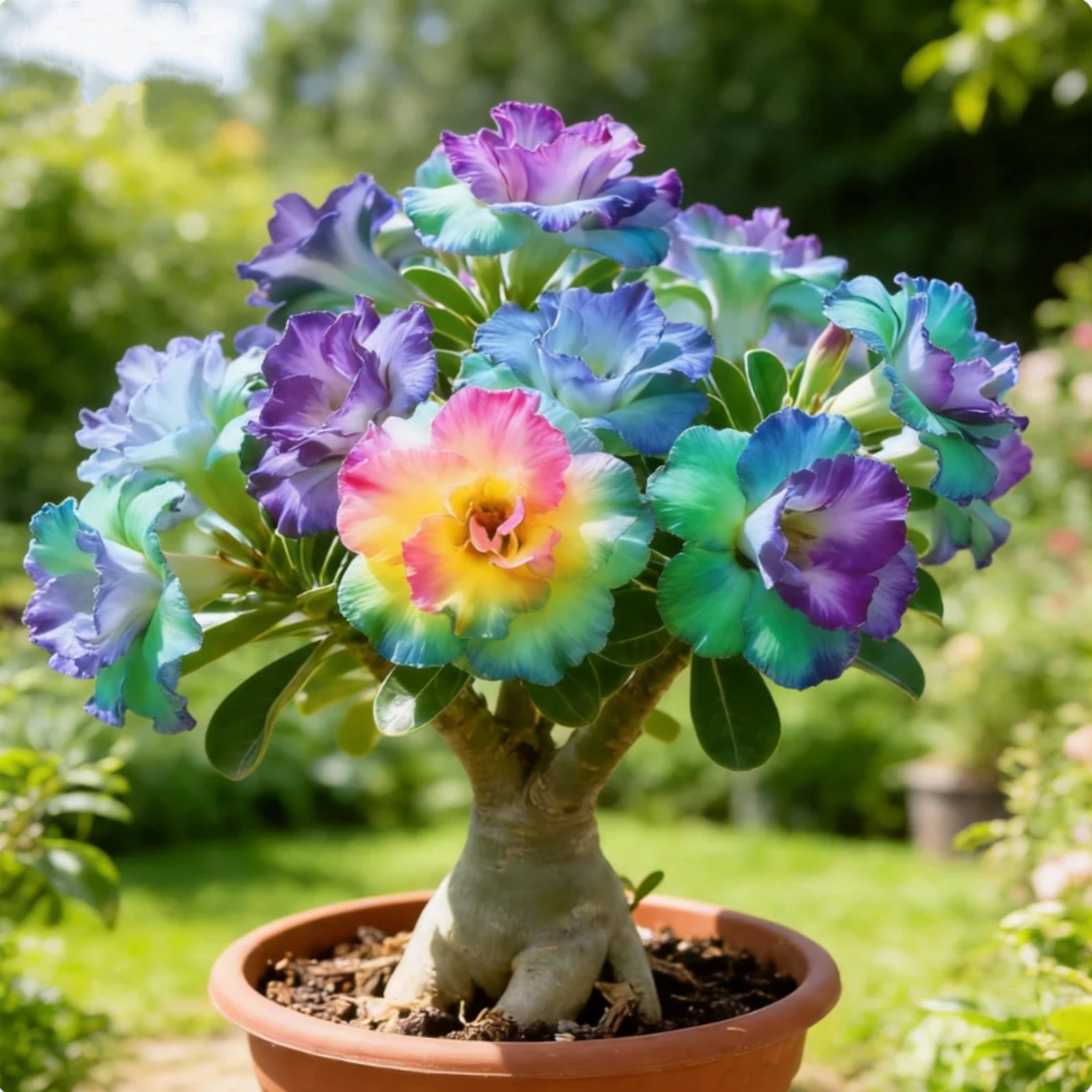 Natural Desert Rose — Non-GMO — (Non-Artificial)-Easy to cultivate— For ...