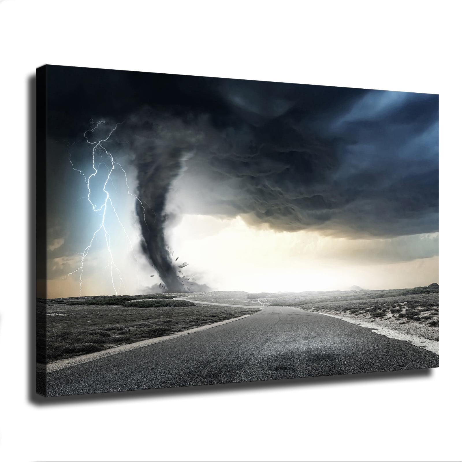 Natural Disaster Tornado Poster Canvas Painting Print Wall Art Modern ...