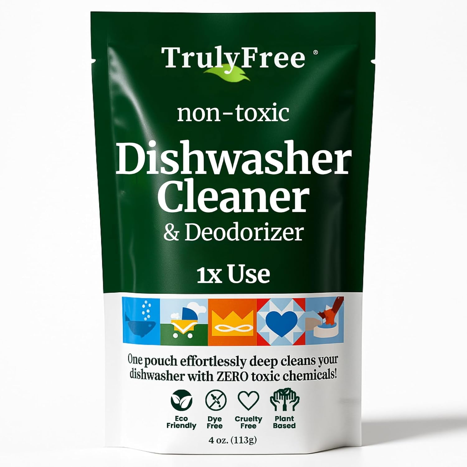 Natural Dishwasher Cleaner - Dish Washer Machine Descaler, Fights ...