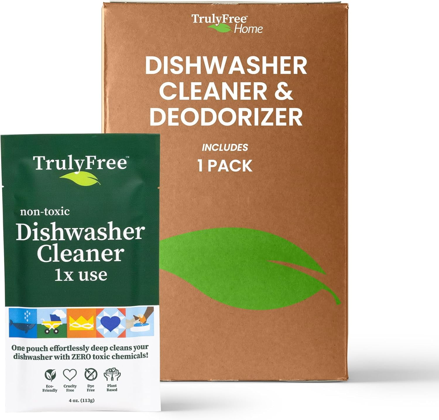 Natural Dishwasher Cleaner - Dish Washer Machine Descaler, Fights ...
