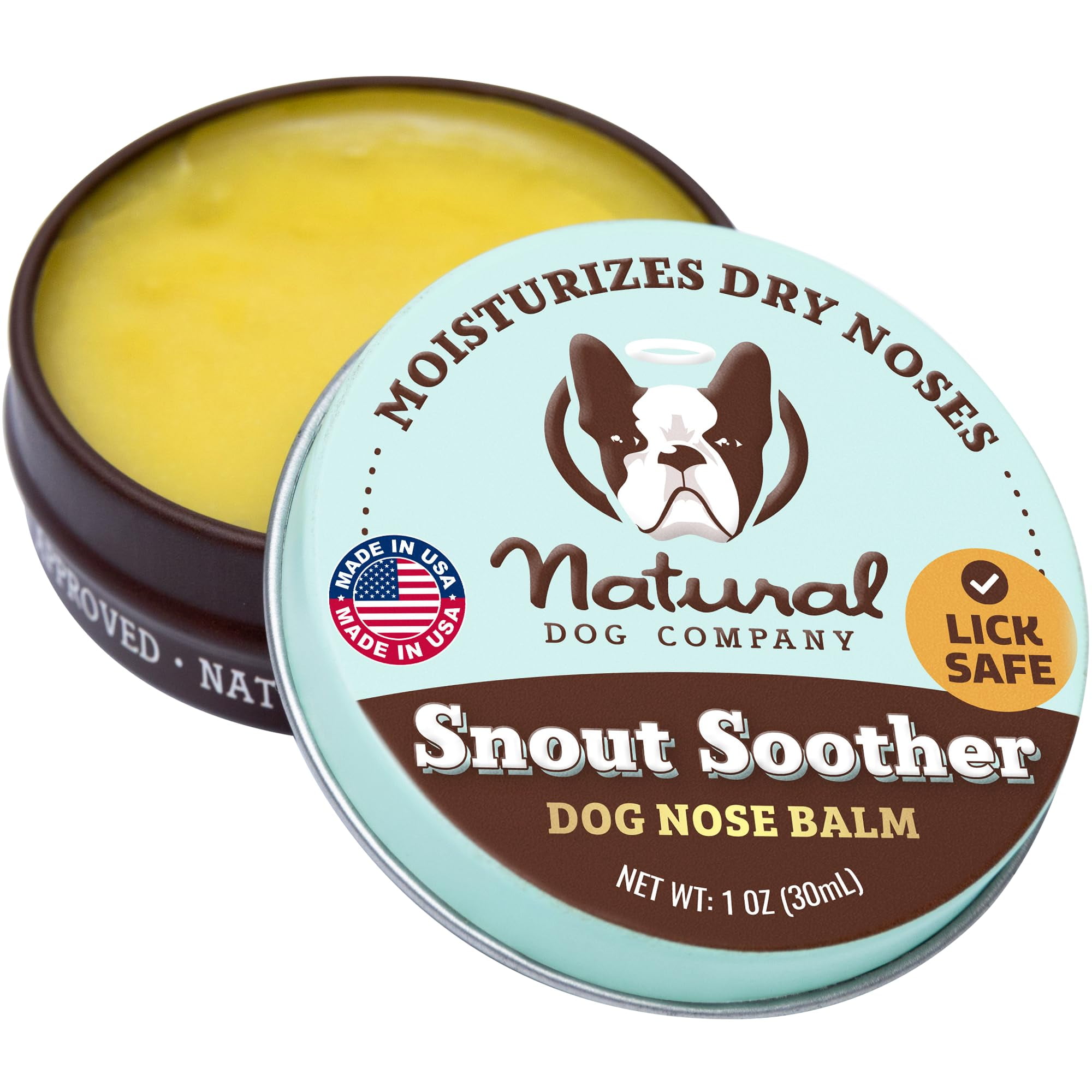 Natural Dog Company FEV6 Snout Soother, Dog Nose Balm, Wax & Cream for ...
