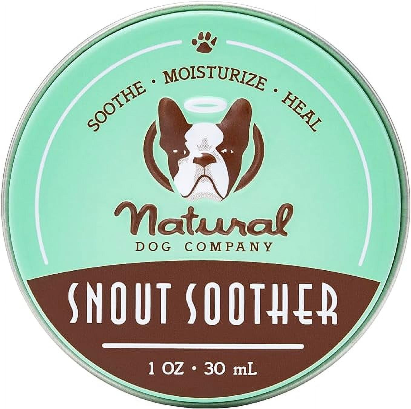 Natural Dog Company Snout Soother Dog Nose Balm, 1 oz. Tin, Dog Balm ...