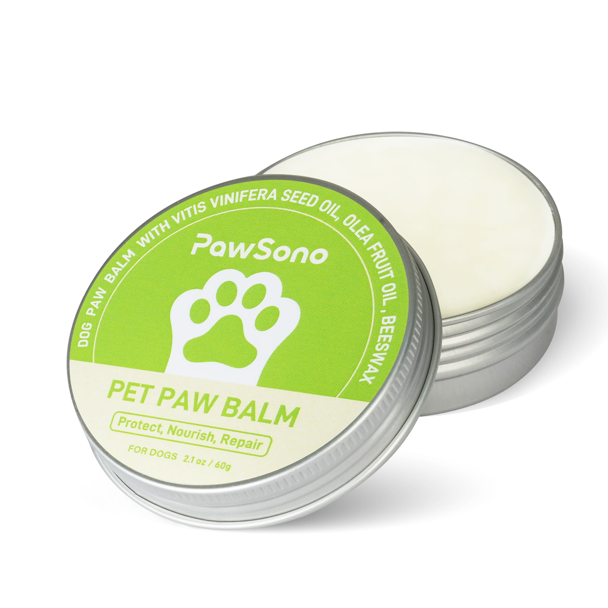 Natural Dog Paw Balm,Paw Pad Snout Soother Moisturizer, Repairs Cracks ...