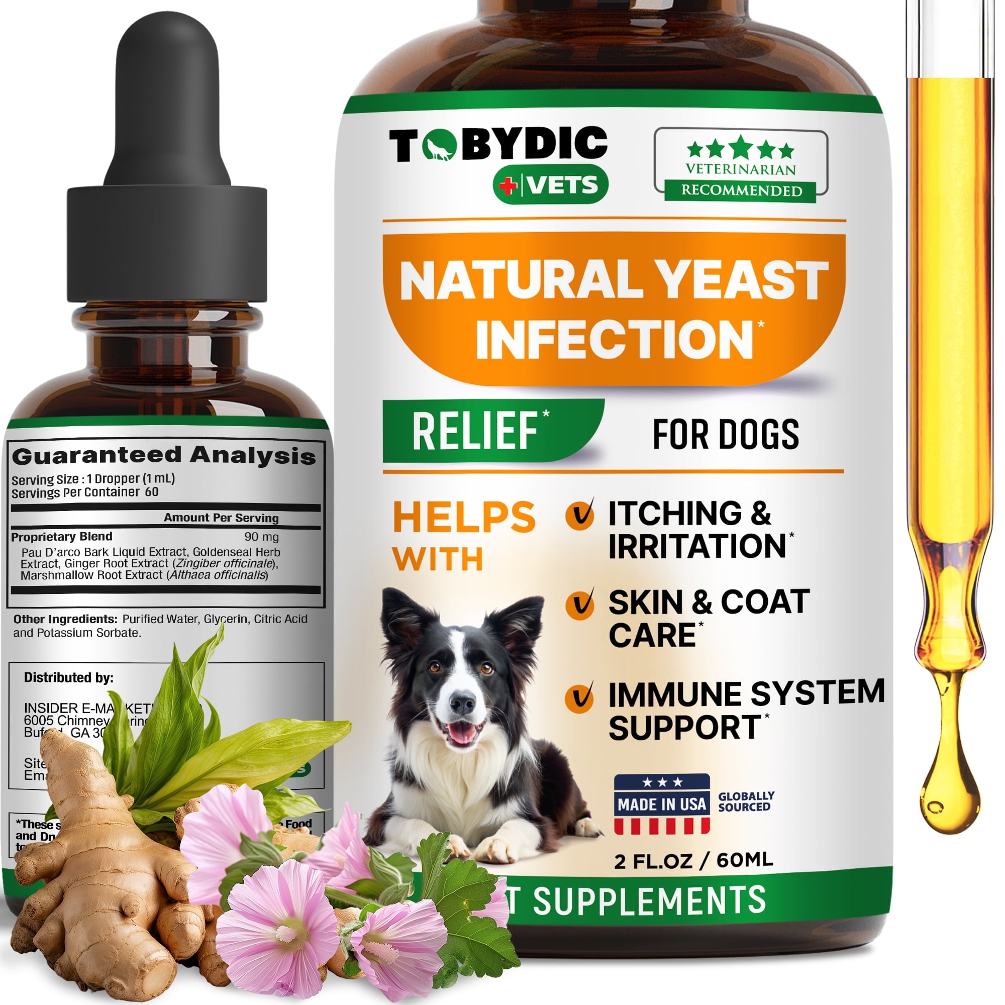 Natural Dog Yeast Infection Relief - Itchy Skin & Ear Treatment ...