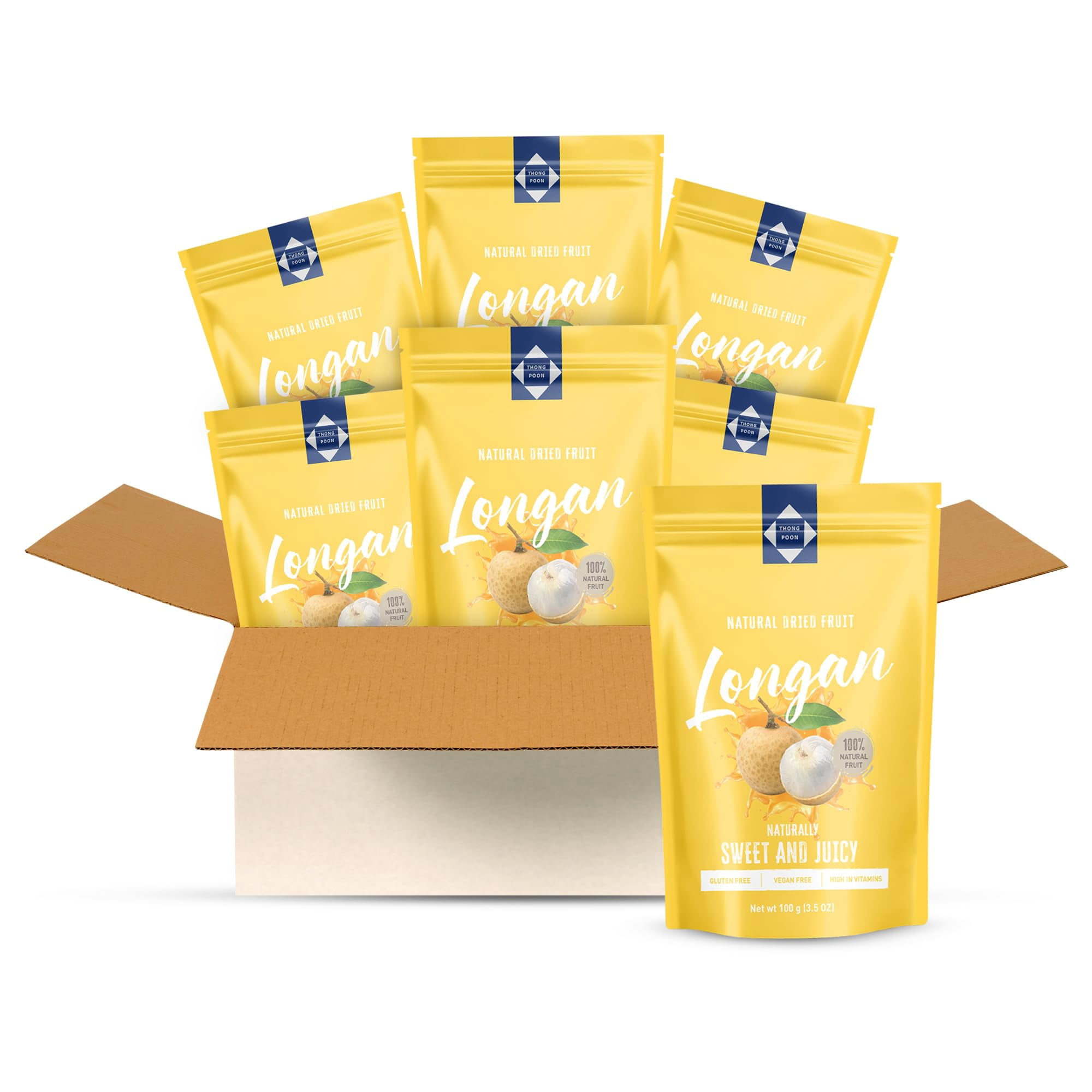 Natural Dried Longan - RRF12 Naturally Sweet & Juicy, Premium Fruit ...