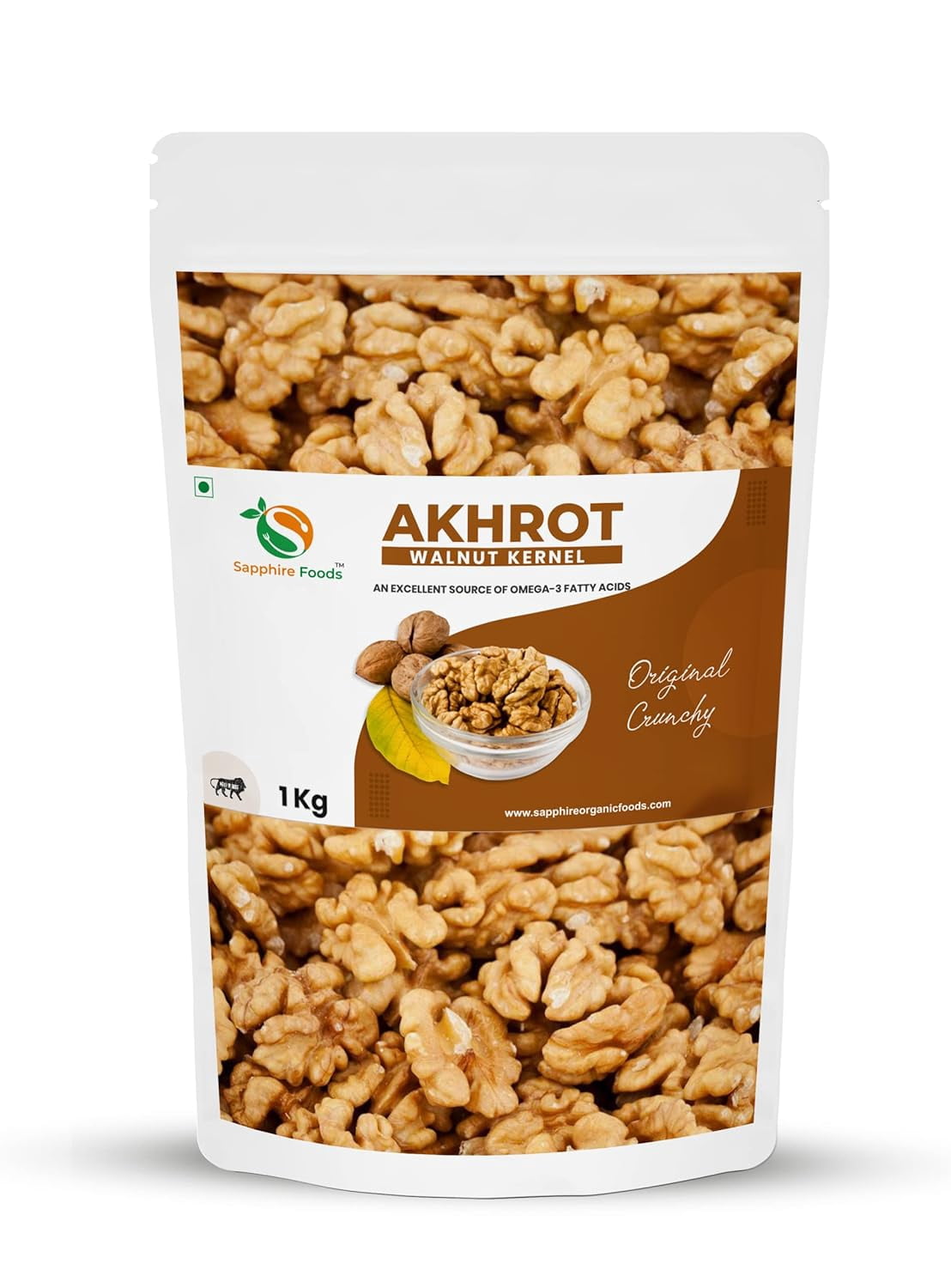 Natural Dried Walnuts Without Shell By Sapphire Foods 1kg, | Healthy ...