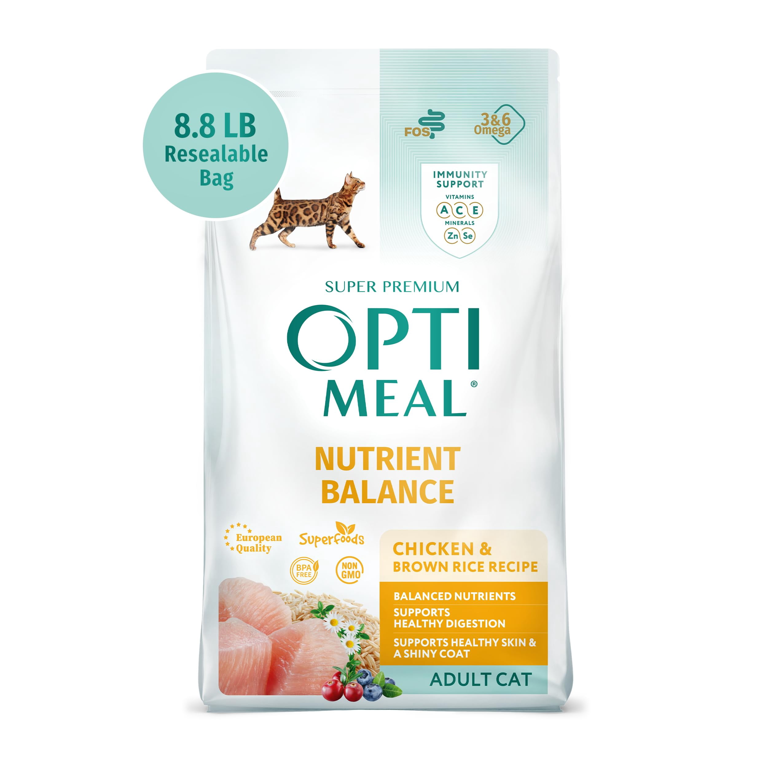 Natural Dry Cat Food For Adult Cats - Proudly Ukrainian - Tasty And ...