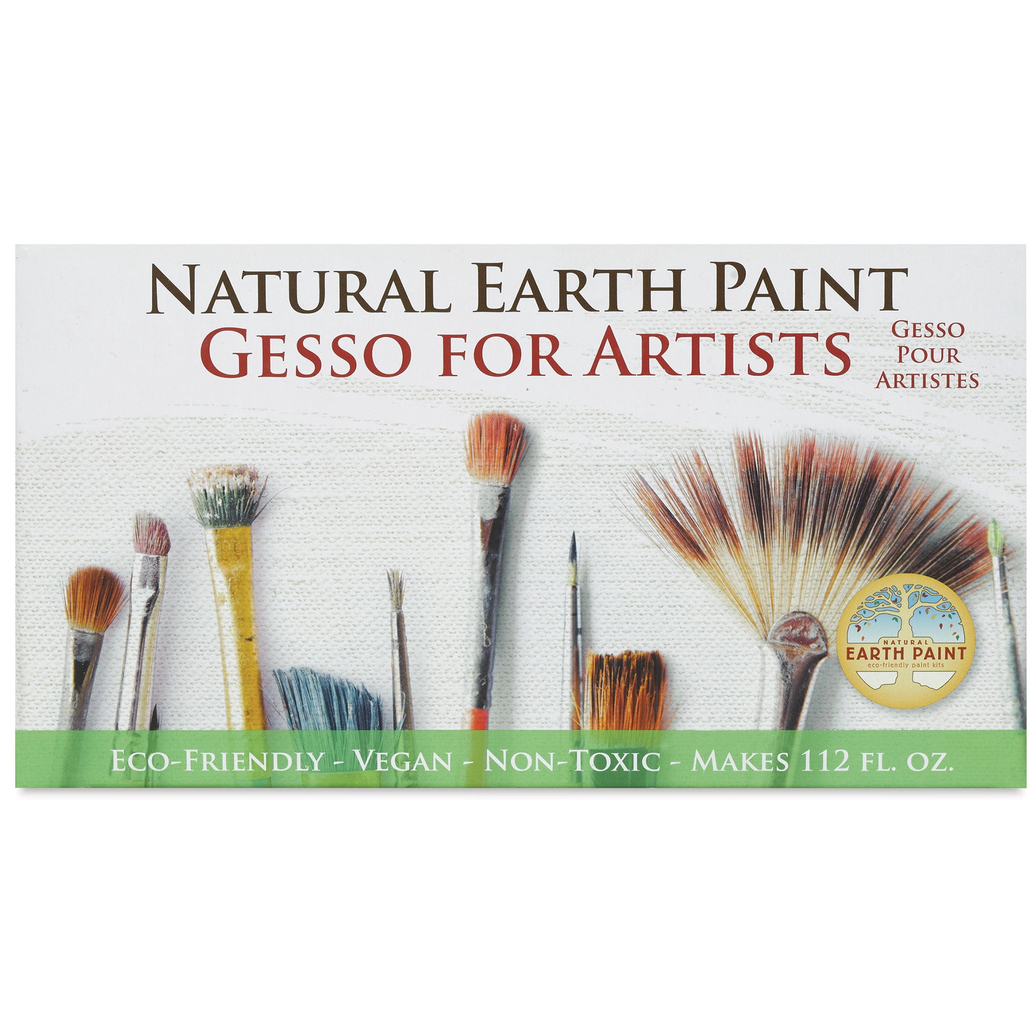 Natural Earth Paint Artists' Gesso Kit - Walmart.com