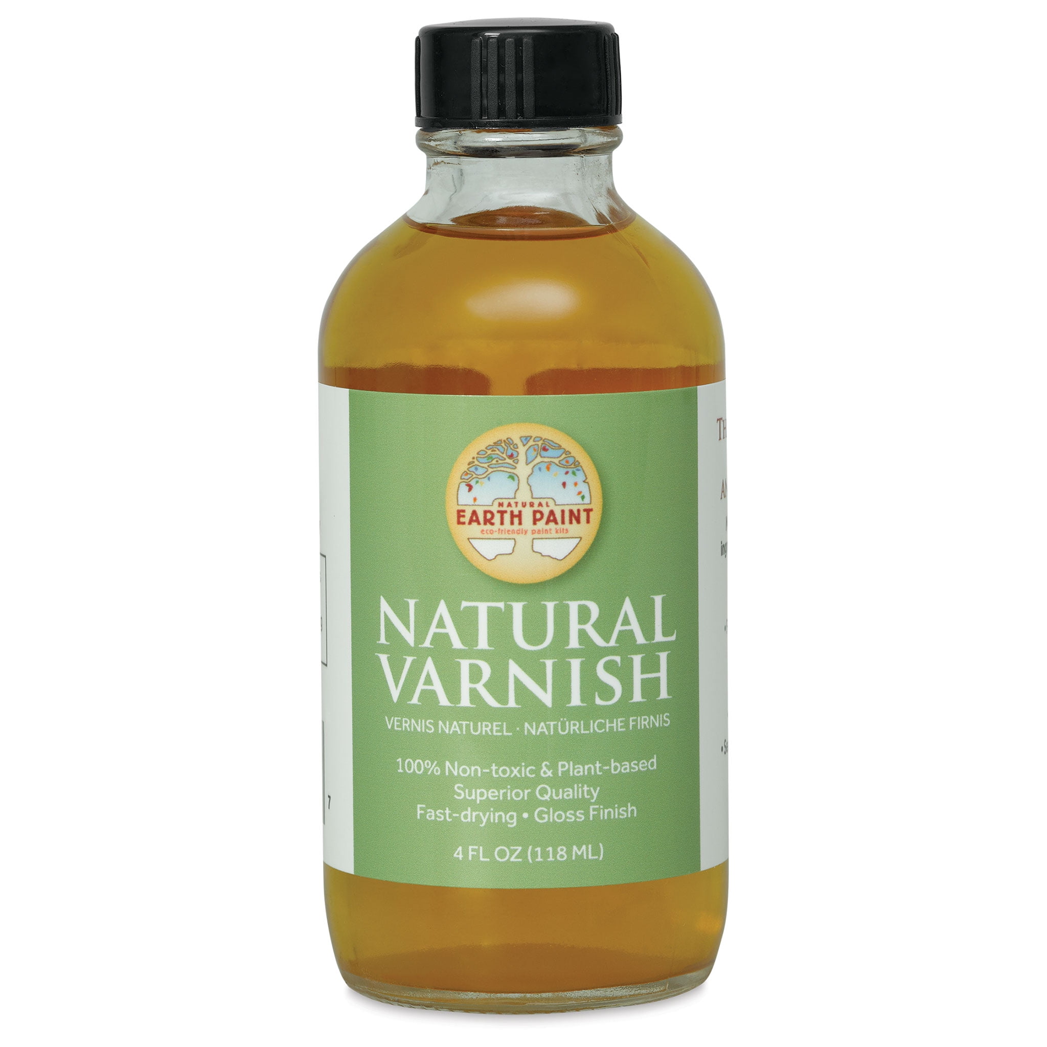 Natural Earth Paint Natural Varnish, 4 oz - Walmart.com