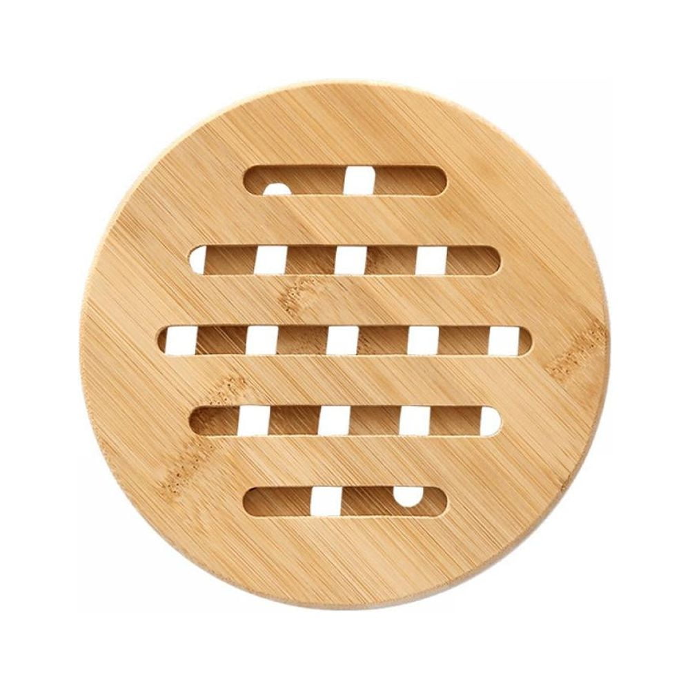 Natural Eco-Friendly Bamboo Trivet for Dining Table, Useful Kitchen ...