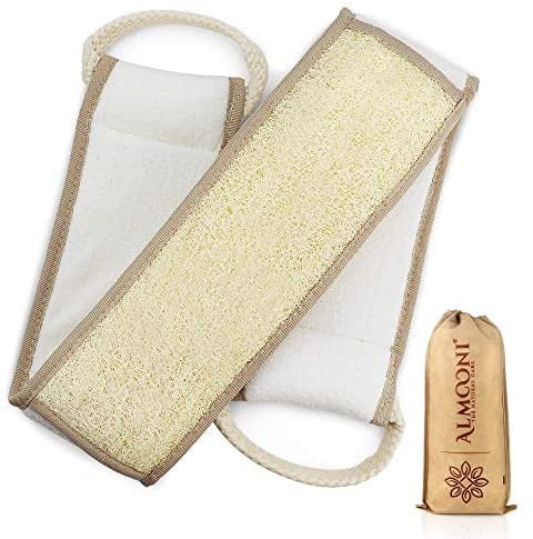 Natural Egyptian Loofah Back Scrubbers for Use in Shower, Exfoliating ...