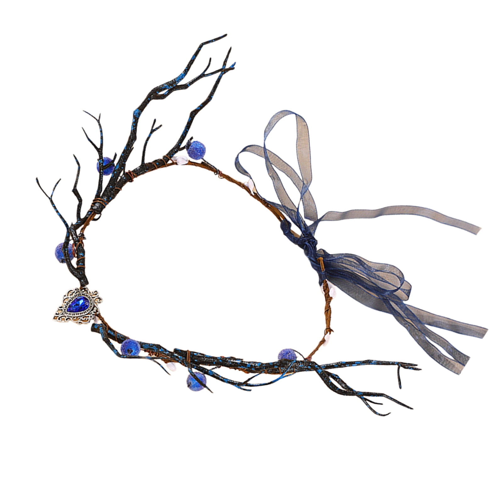 Natural Elves Theme Headpiece With Realistic Vine and Grass For Outdoor ...