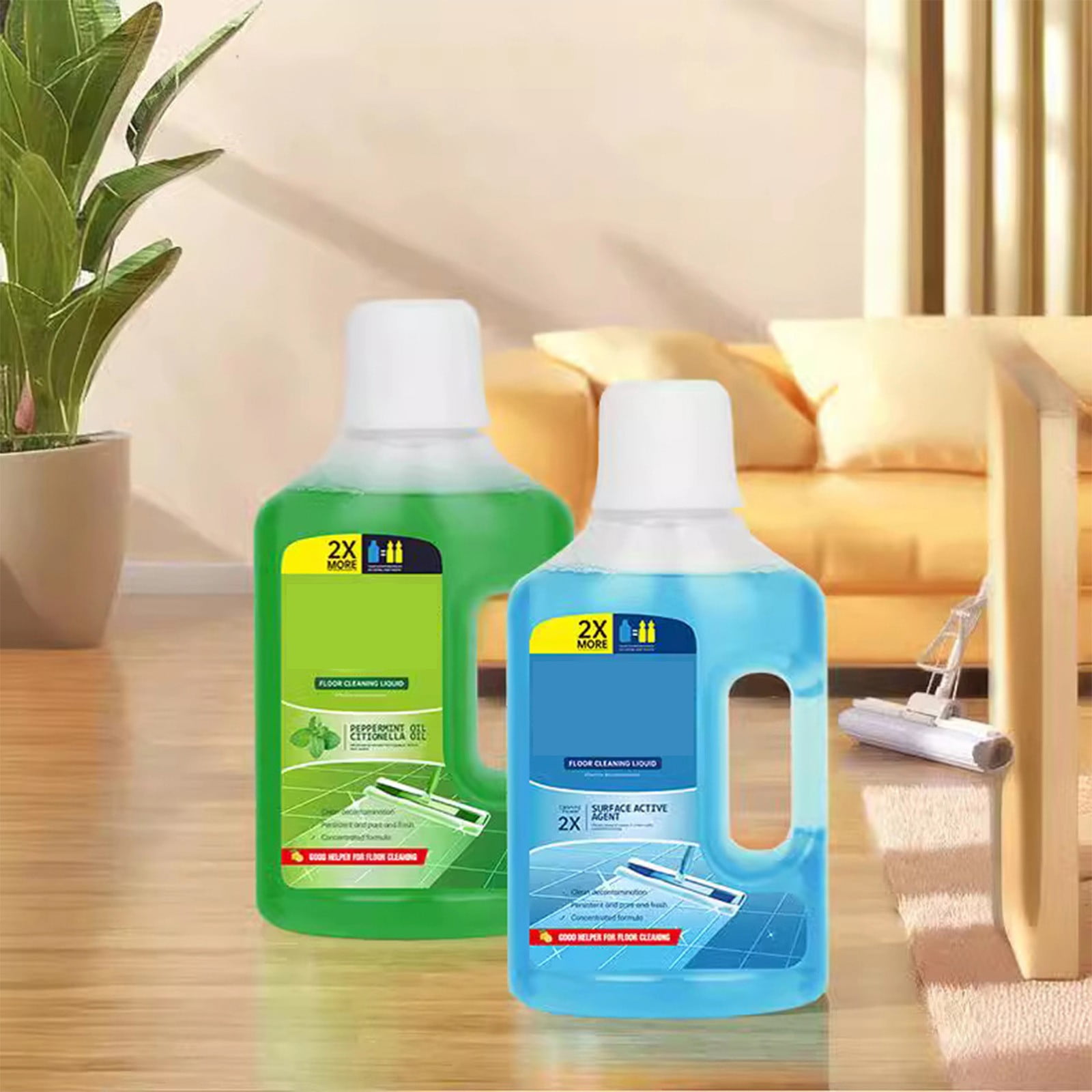 Natural Enzyme Floor Cleaner & Degreaser 500ml - Multi-Surface Cleaning ...