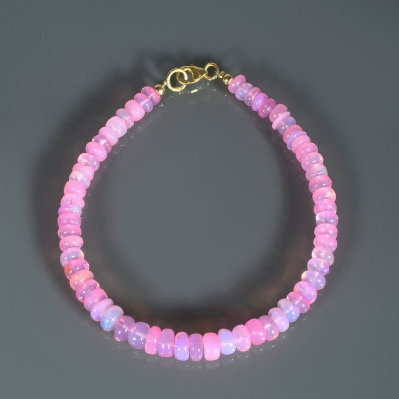 Natural Ethiopian Pink Opal - Walmart.com