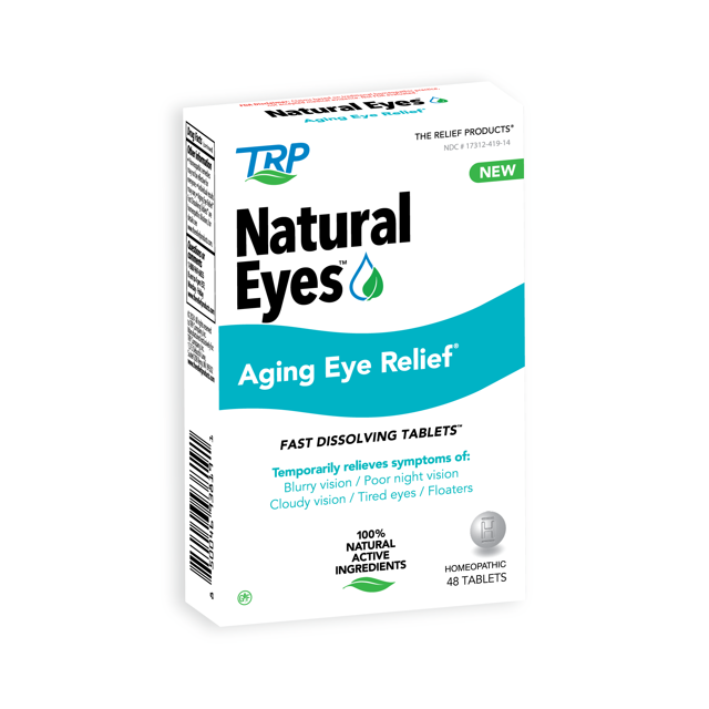 Natural Eyes, Aging Eye Relief, Tablets, 48 count - Walmart.com