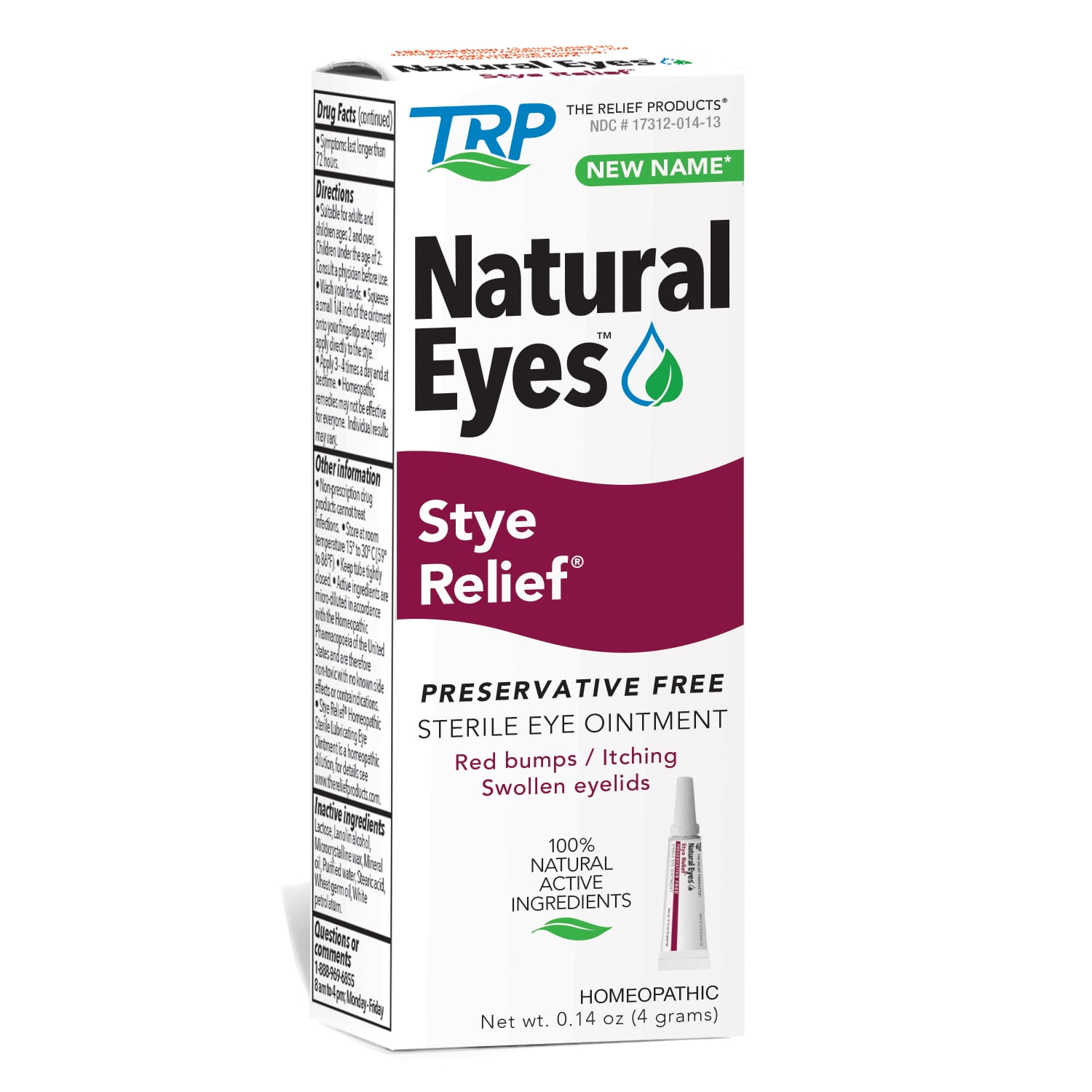 Natural Eyes™ Stye Relief® Eye Ointment, 0.14 oz HSA/FSA Eligible ...