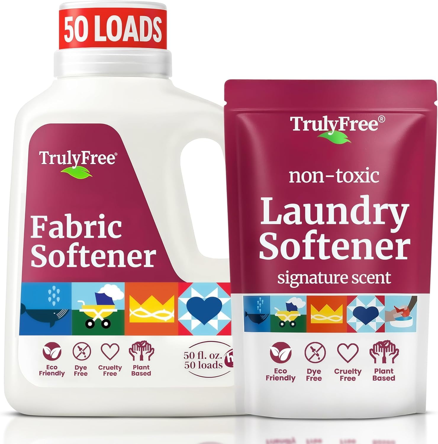 Natural Fabric Softener | Plant-Based | Non-Toxic for Babies & Kids ...