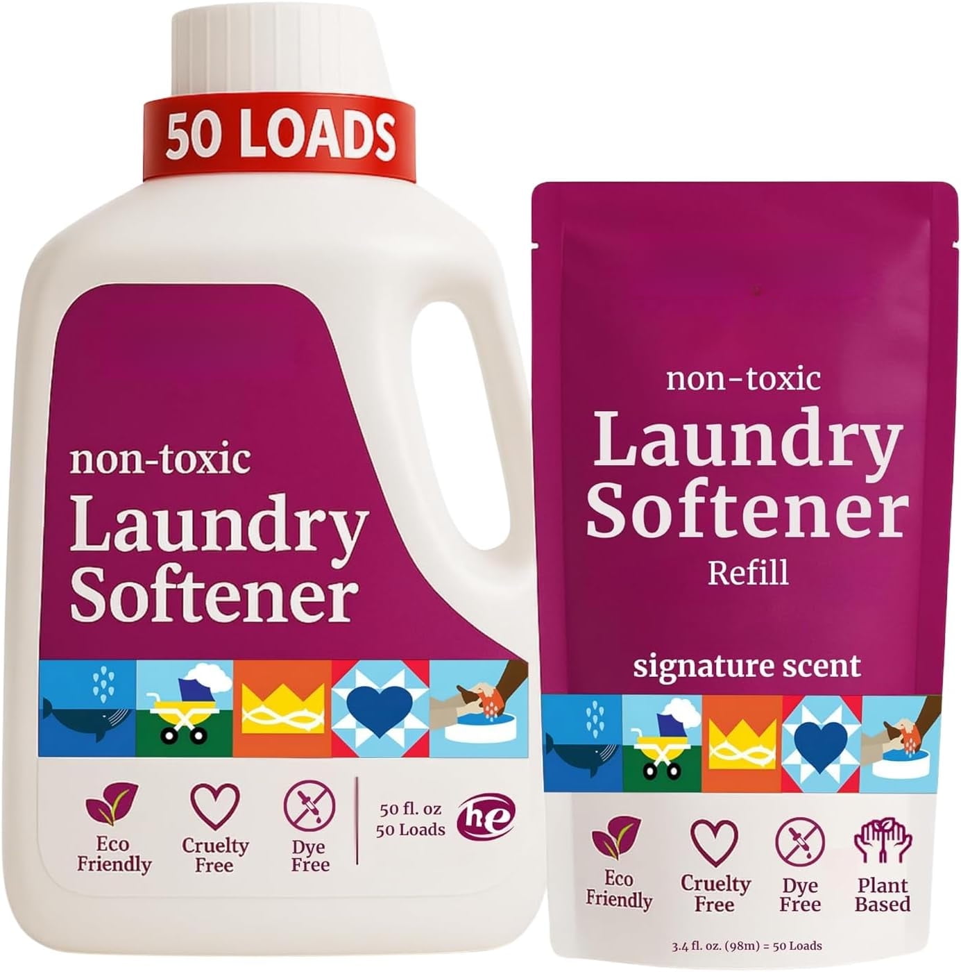 Natural Fabric Softener for Sensitive Skin, Baby, Kids | Clean Easy ...