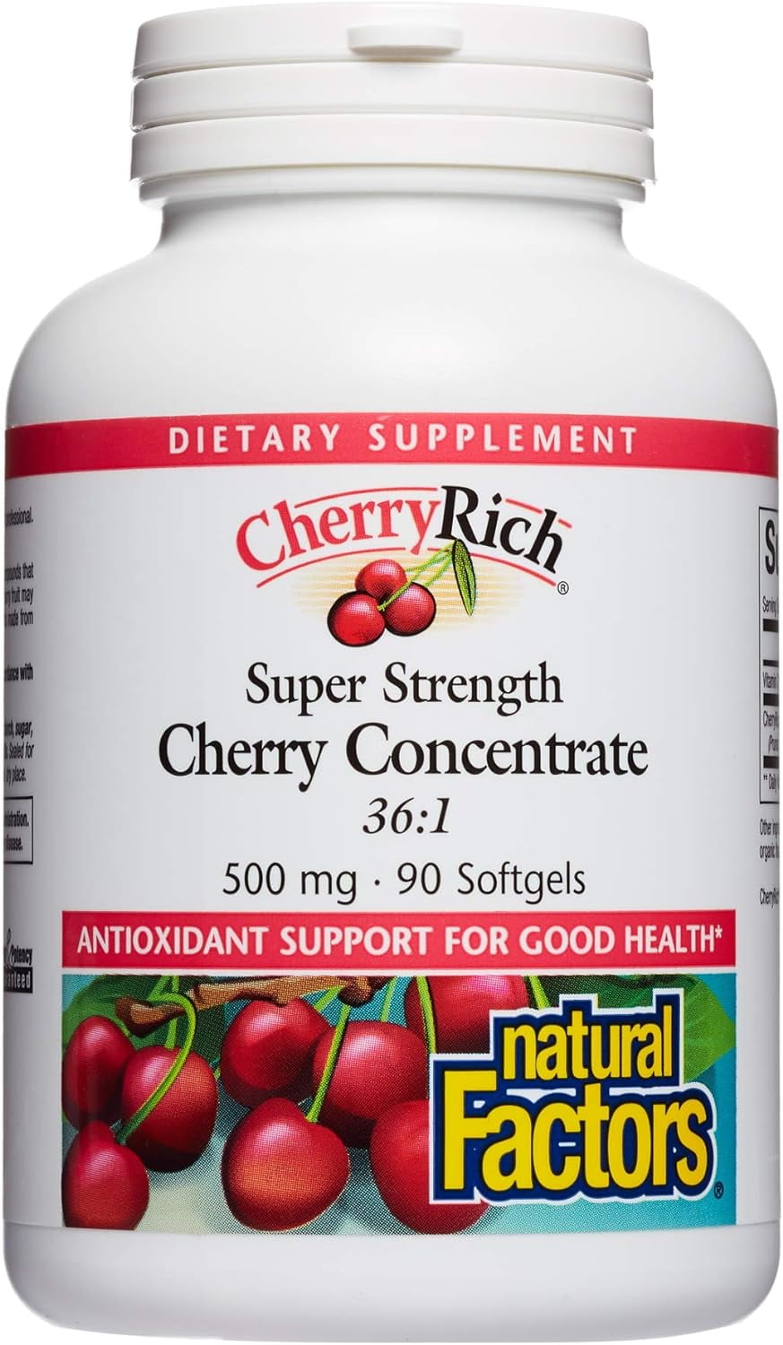 Natural Factors CherryRich, Tart Cherry Supplement for Joint Health and ...