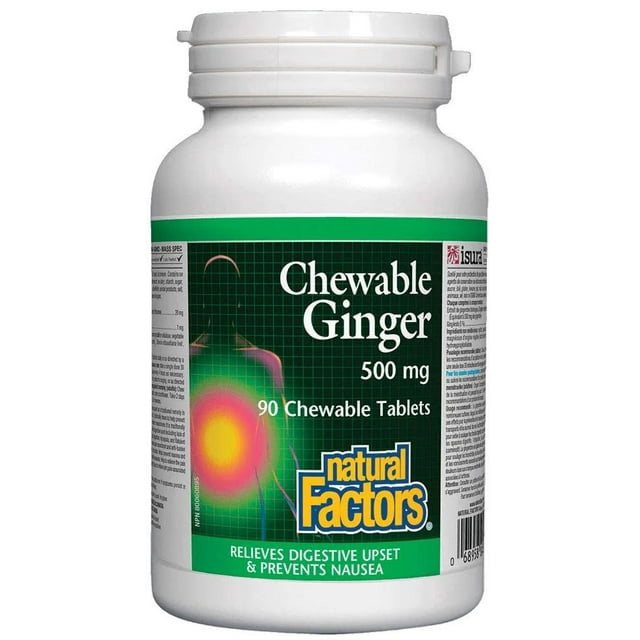 Natural Factors Ginger 500mg | Vitamins for medical supply - Walmart ...