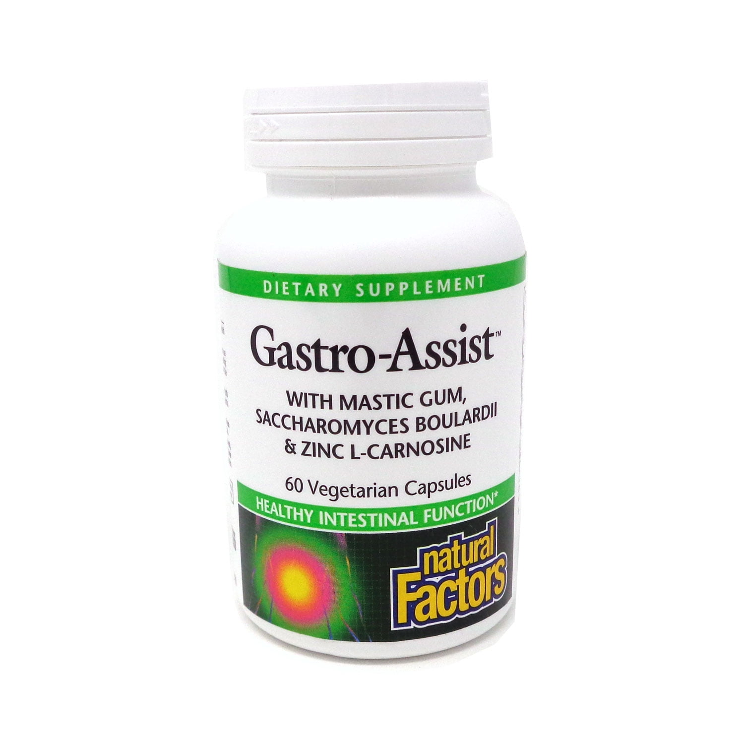 Natural Factors Gastro-Assist-60 Vegetarian Capsules - Walmart.com