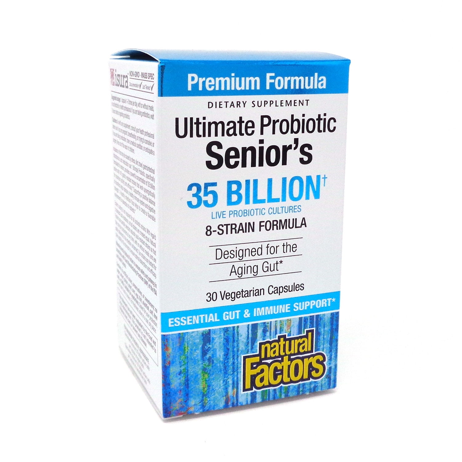 Natural Factors - Ultimate Probiotic Senior's 35 billion 30 capsules ...