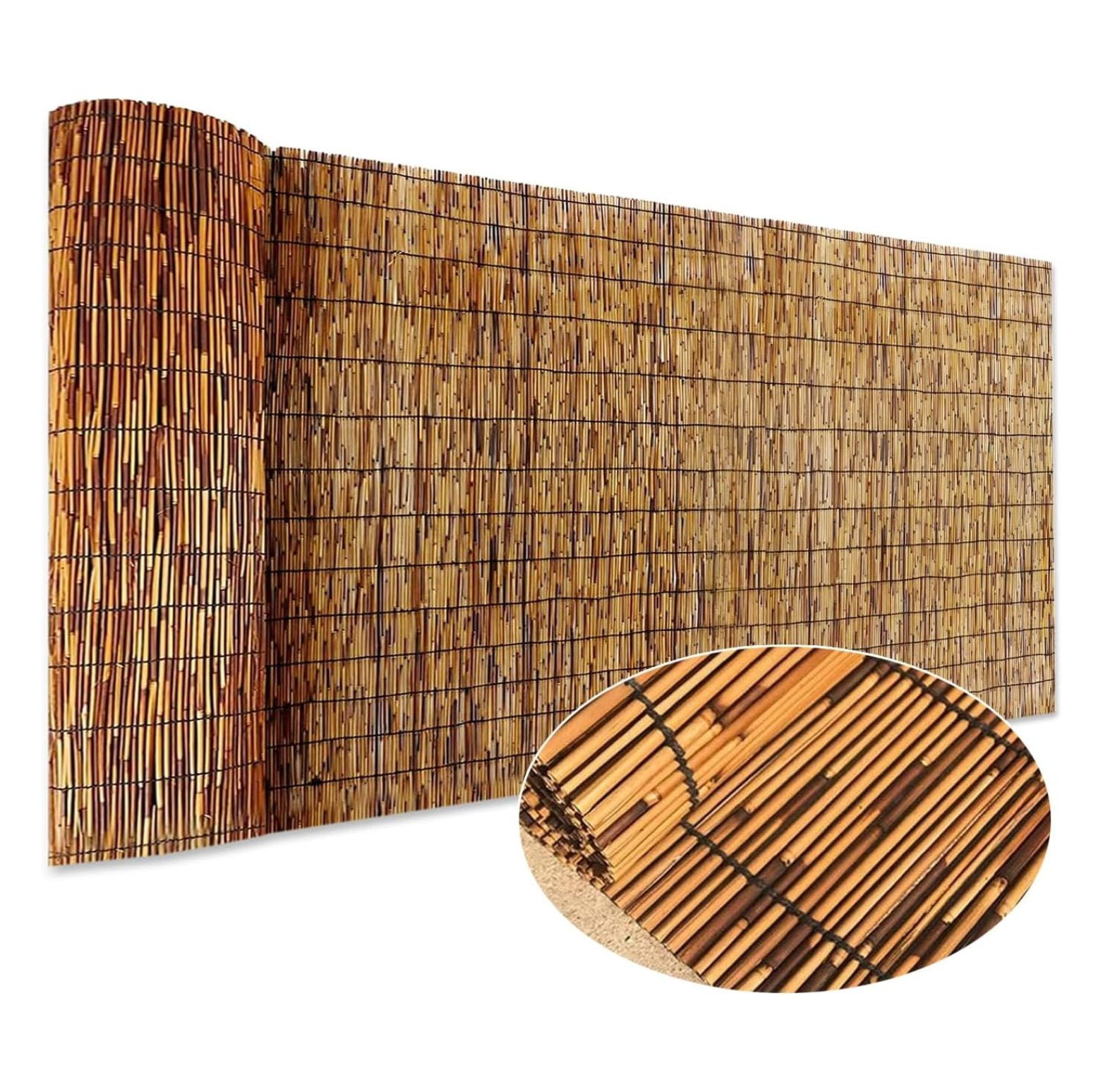 Natural Fencing Rolls, Outdoor Privacy Fence Rolls for Backyard Patio ...