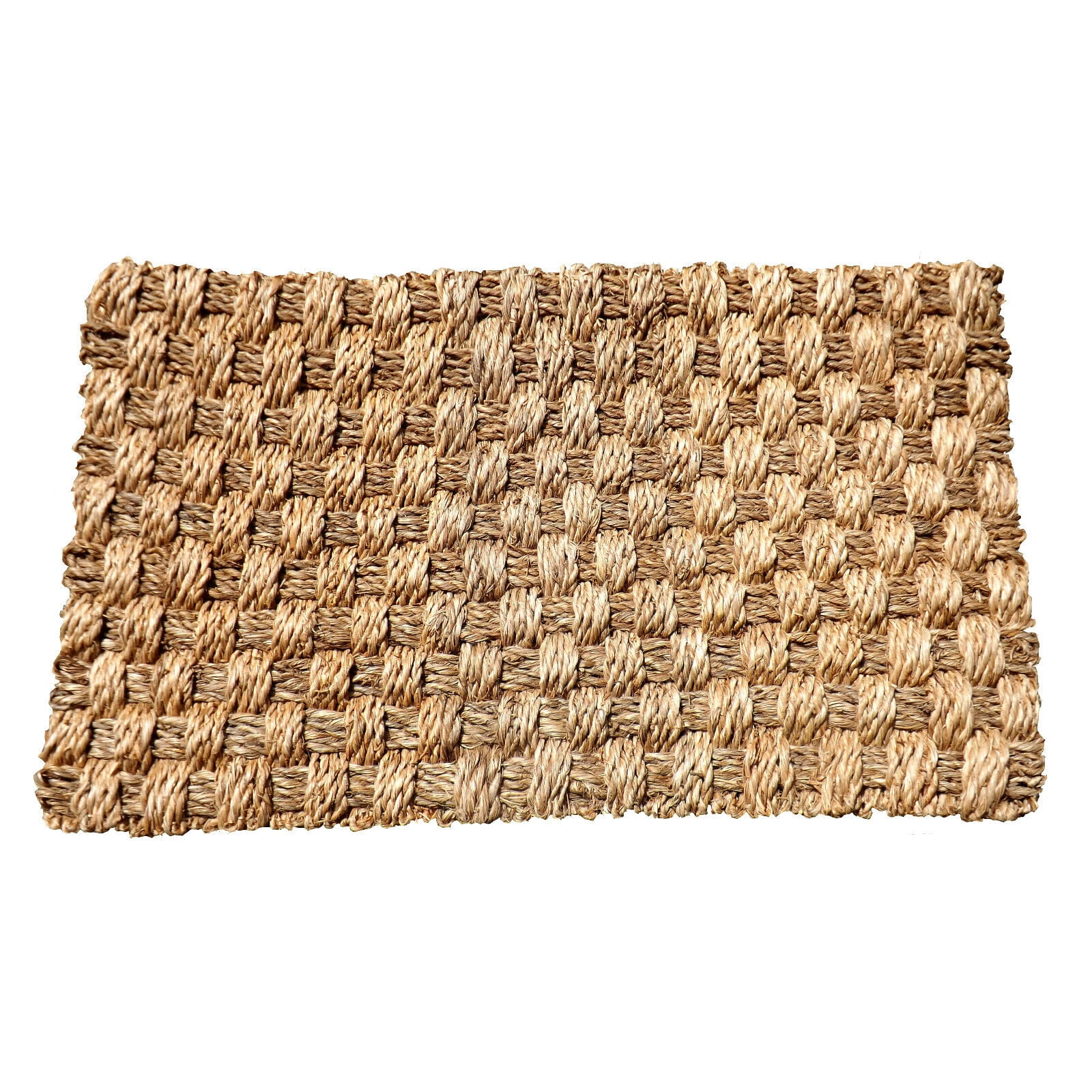 Natural-Fiber Abaca Large Manila-Hemp Doormat (36"x22") - Walmart.com